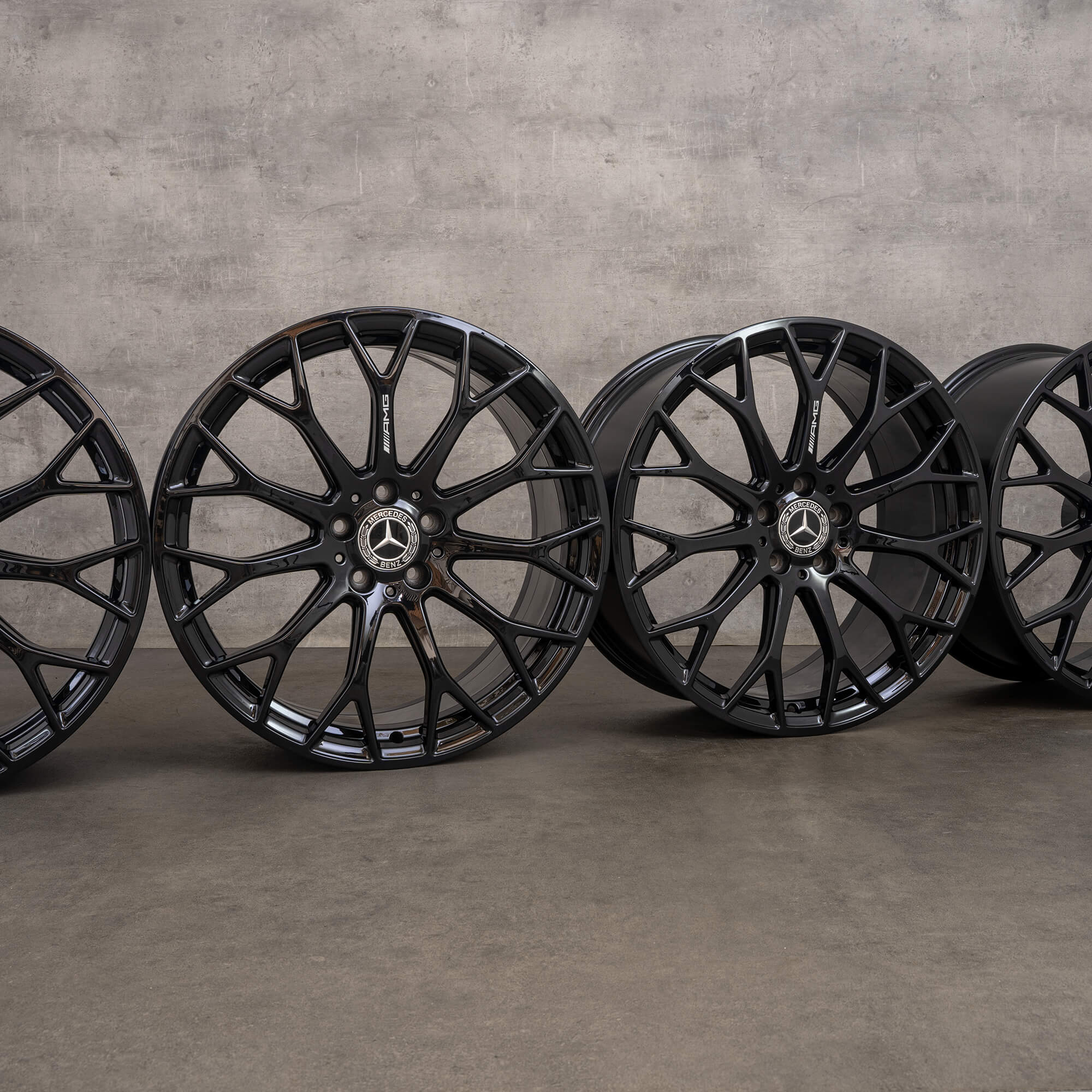 OEM Mercedes Benz C-Class 63 S E AMG Rims 20 inch W206 S206 A2064013100 ...