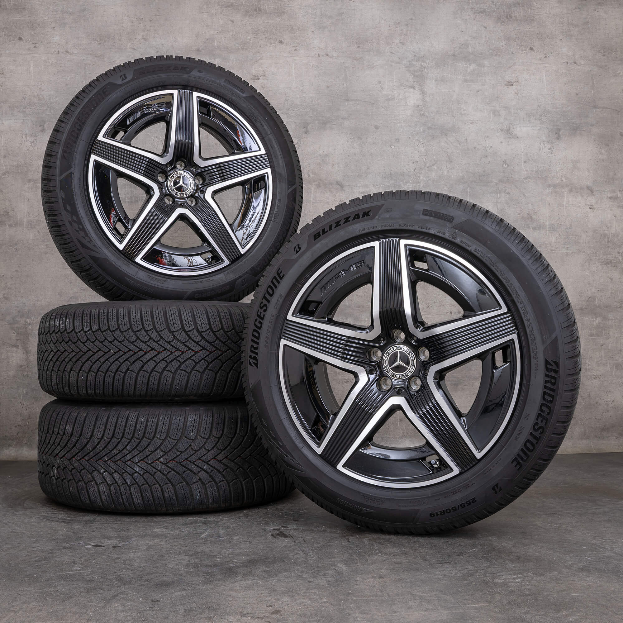 Originale Mercedes Benz GLC AMG vinterdæk med fælge 19 tommer C254 X254 ...