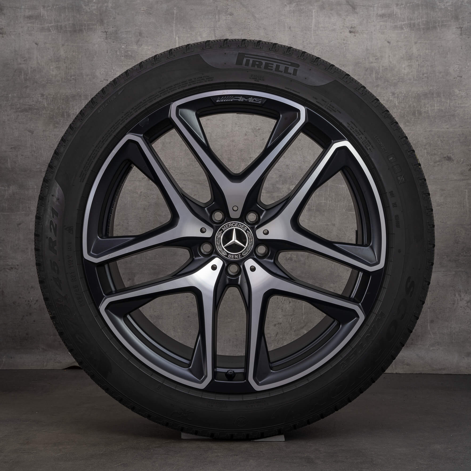 AMG 21 inch Mercedes rims GLE 53 4Matic+ SUV V167 winter wheels tires