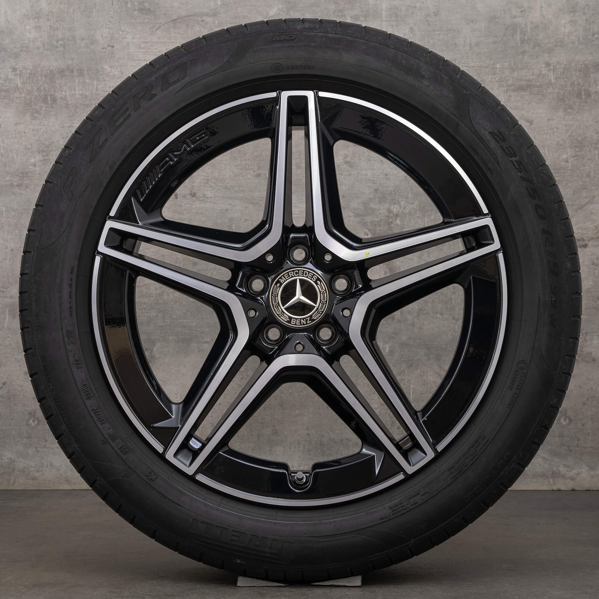 AMG Mercedes Benz GLA H247 GLB X247 summer wheels 19 inch rims tires