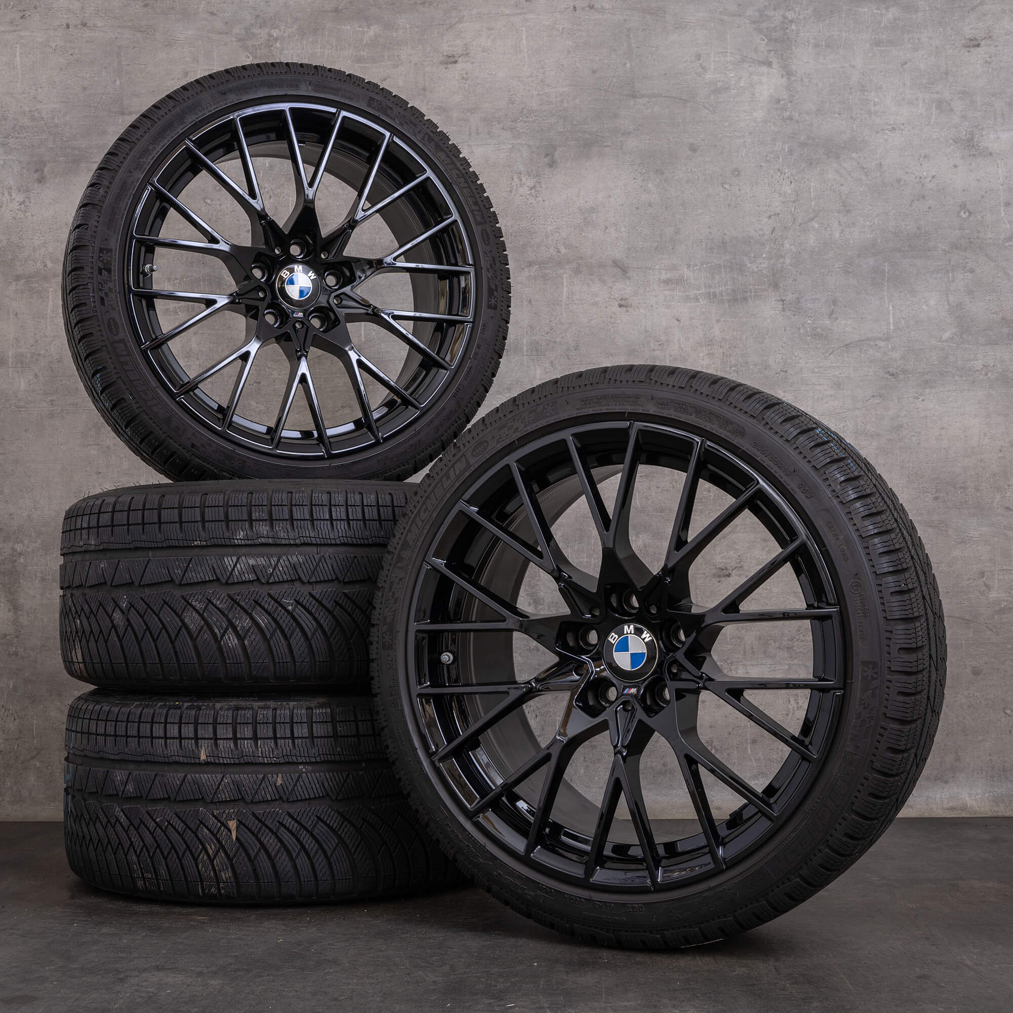 Original BMW 2-serie M2 vinterhjul 19 tum F87 fälgar / fälg styling 788 ...