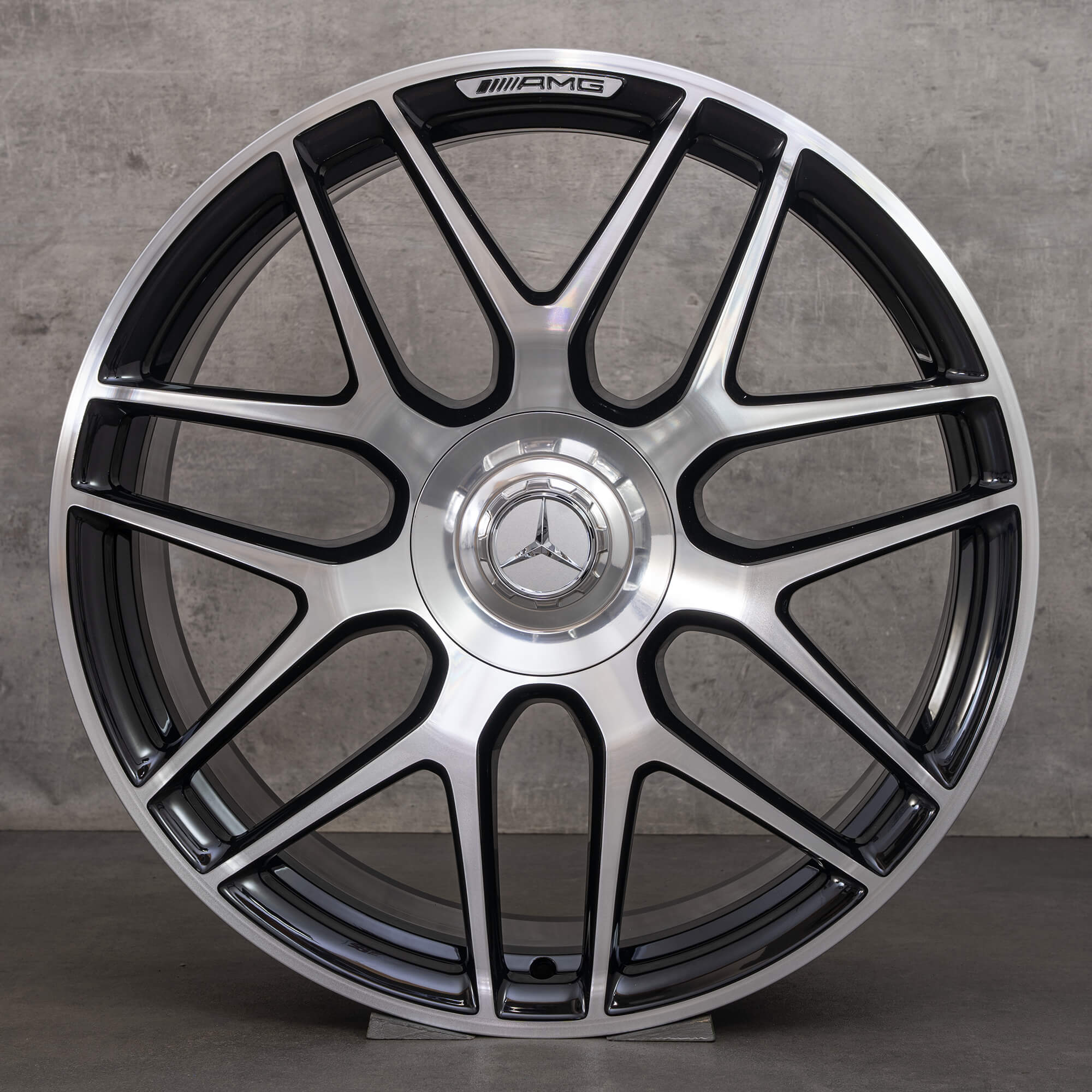 AMG 22 inch Mercedes Benz rims G-Class W463A G63 A4634012000 cross ...