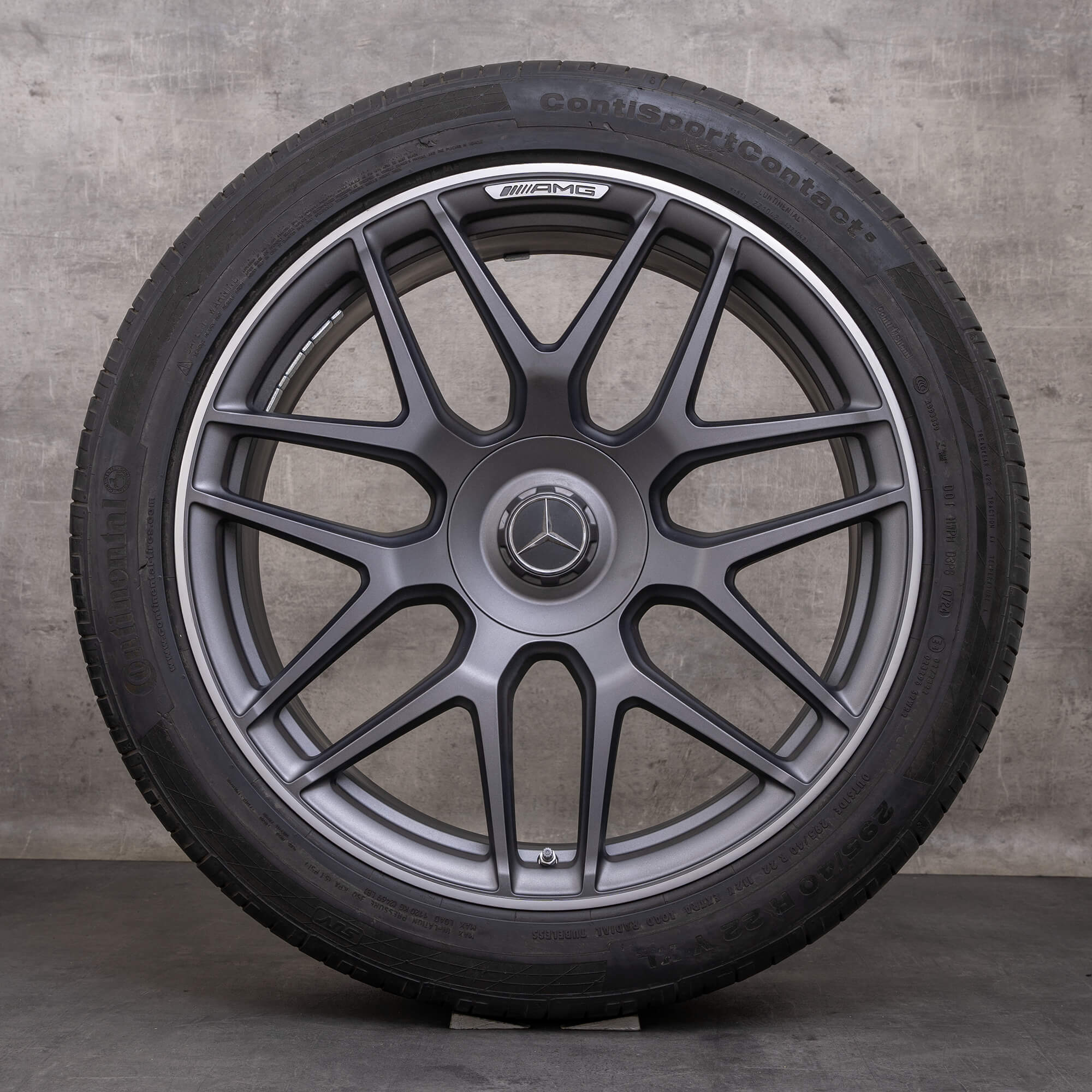 OEM Mercedes Benz G-Class G 63 AMG snow tire packages 22 inch W465 ...