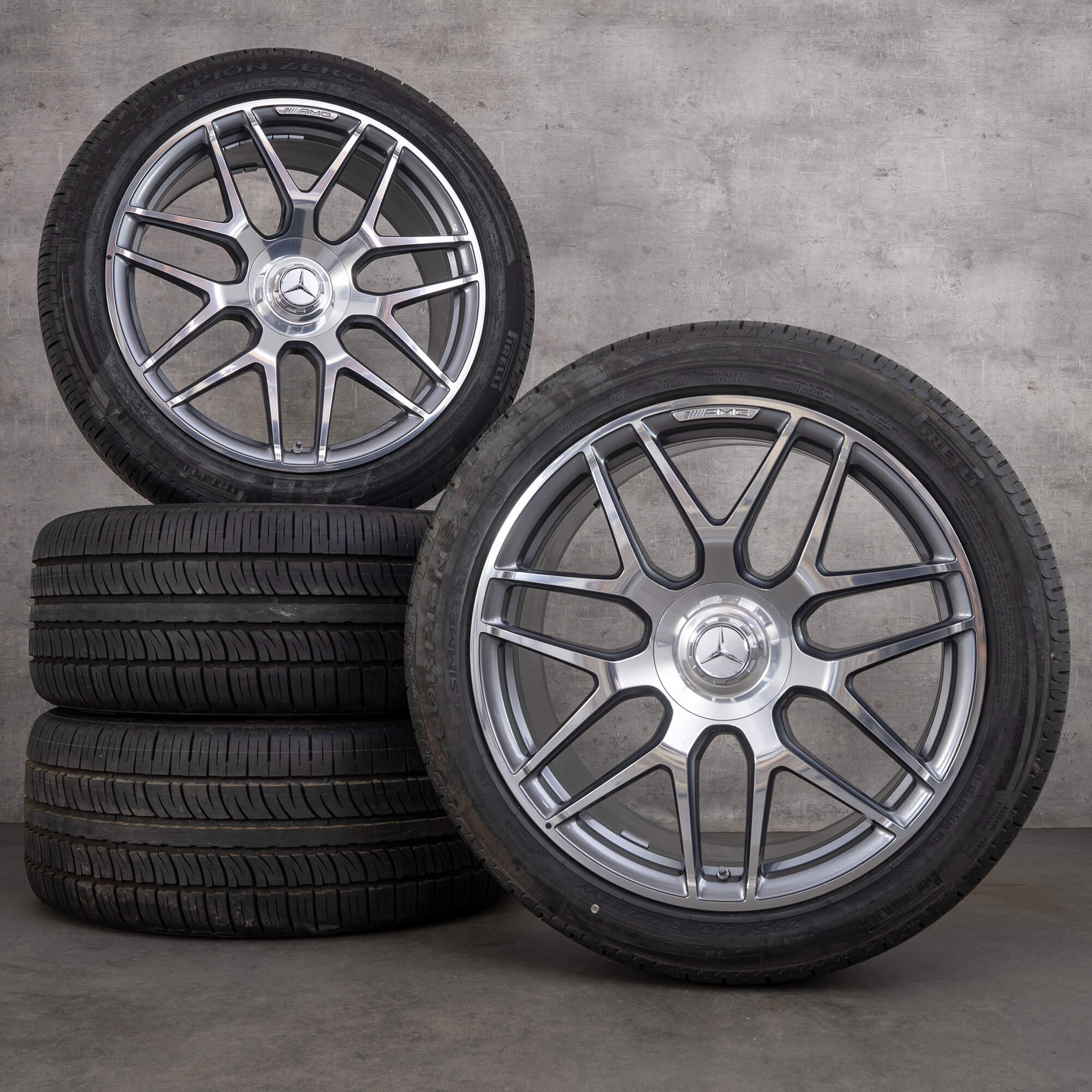 AMG Mercedes Benz G-Class G63 W463A summer wheels 22 inch rims ...