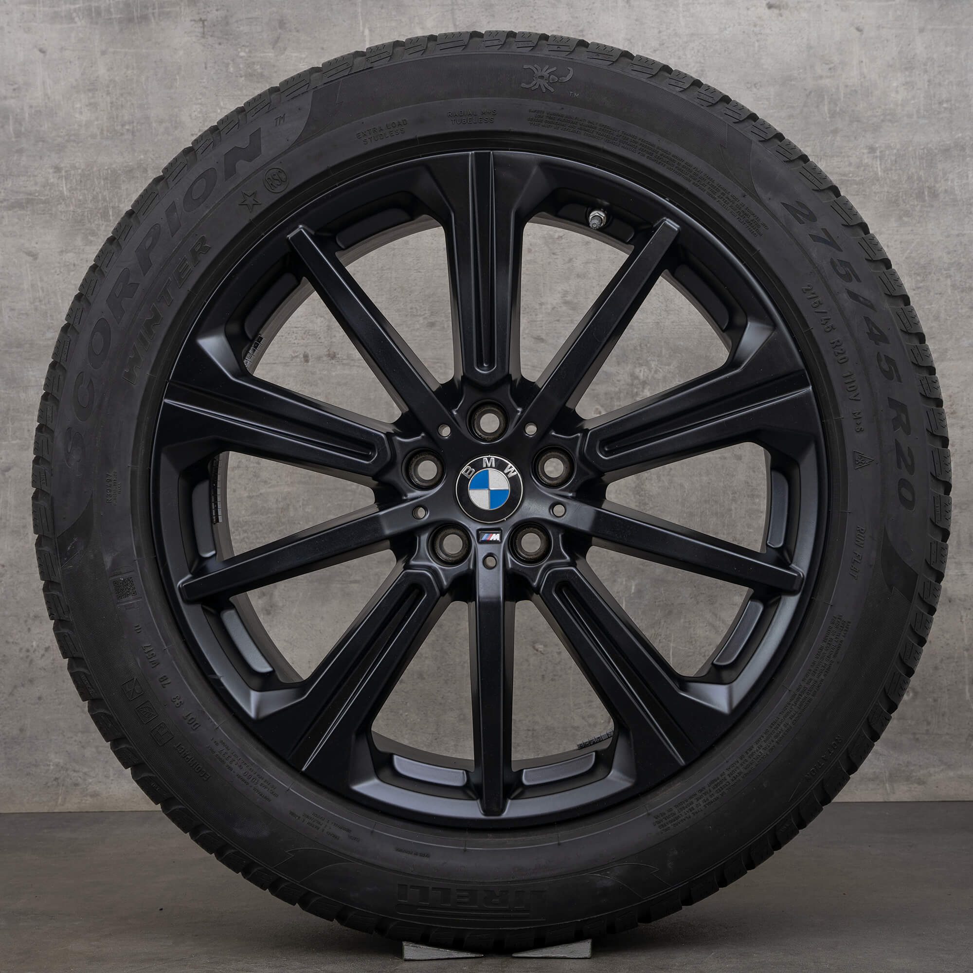 BMW X5 G05 X6 G06 748 M winter wheels tires 20 inch rims 748M 6883765