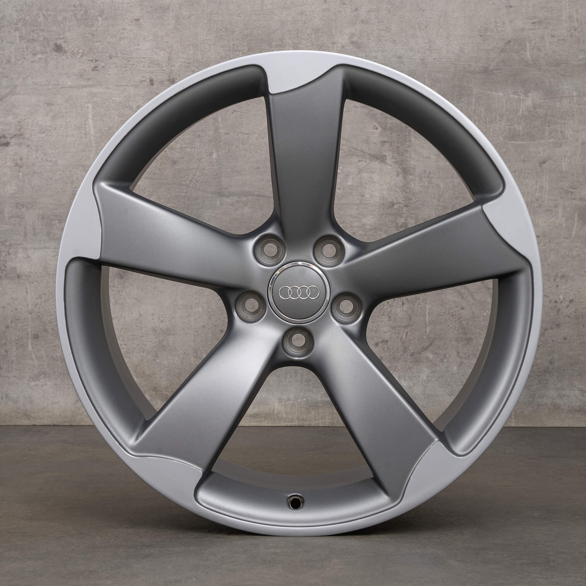 Audi A5 S5 8T 8F B8 19 inch rims rotor 8T0601025BE anthracite, high-sheen