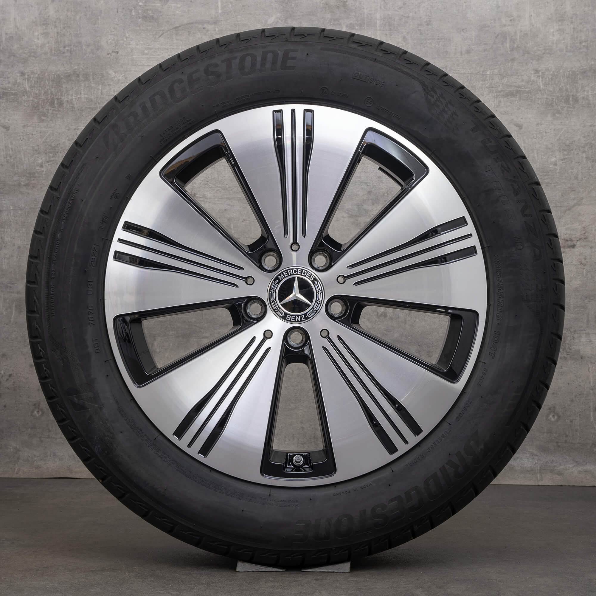 Mercedes Benz EQA H243 EQB X243 summer wheels 18 inch rims tires