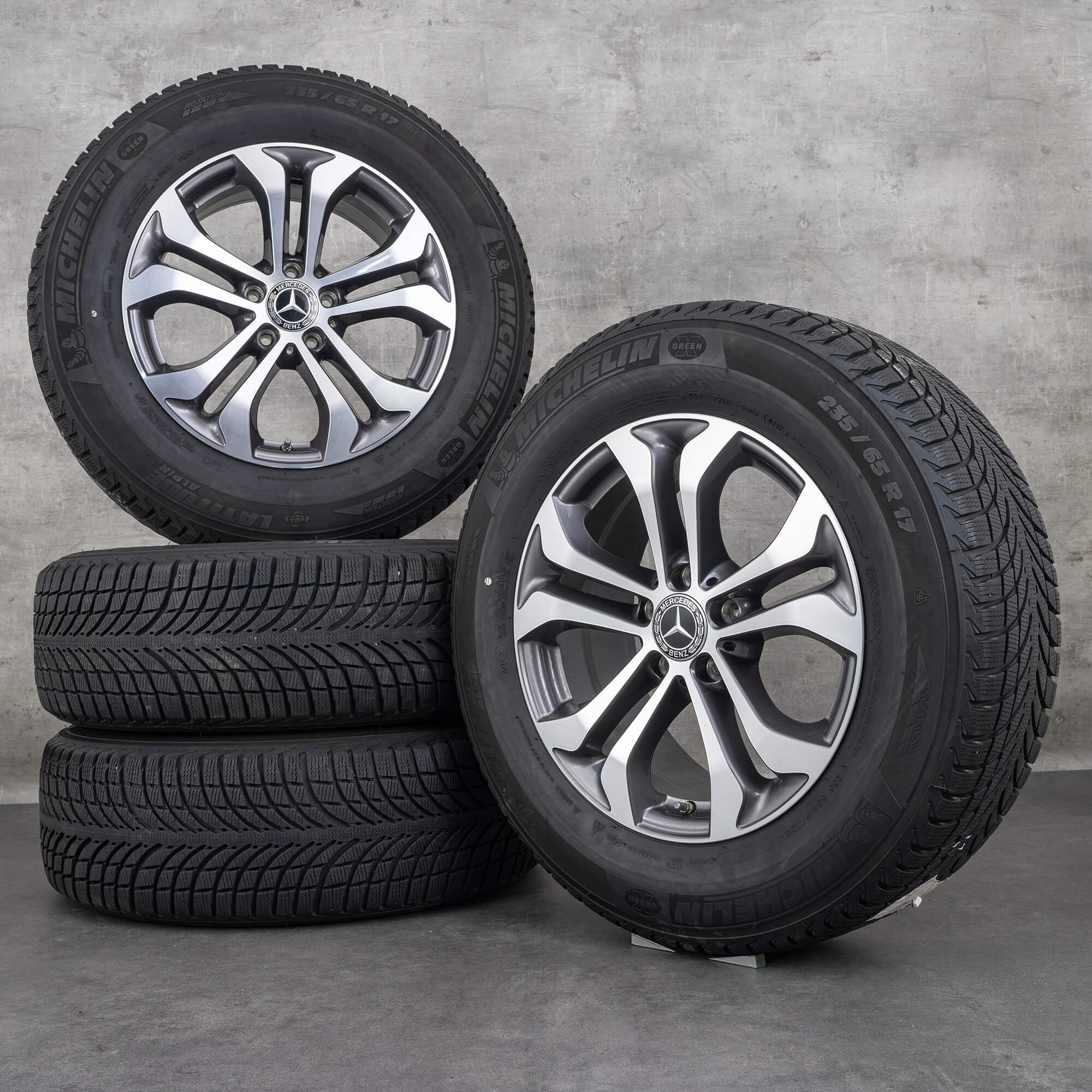 Mercedes Benz GLC X253 C253 17 inch rims winter tires winter wheels ...