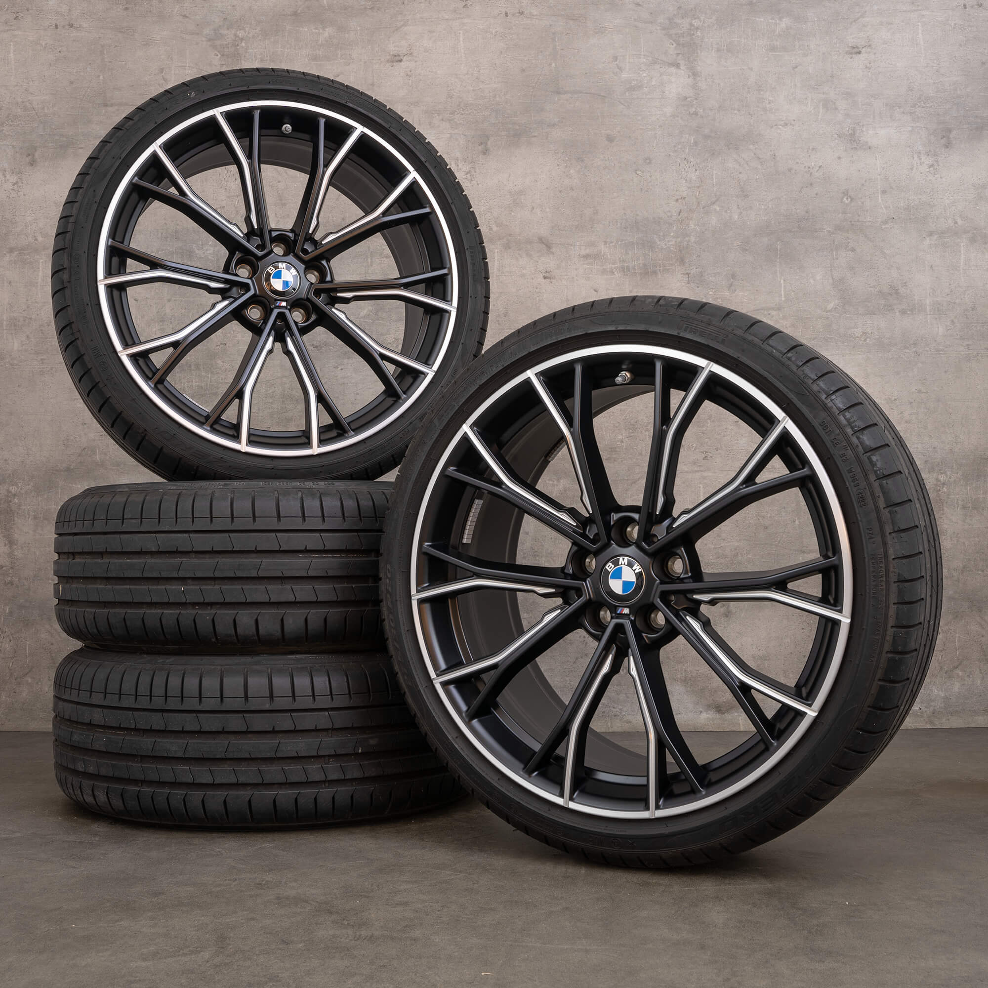 BMW 5 Series G30 G31 summer wheels 20 inch rims tires 669 M