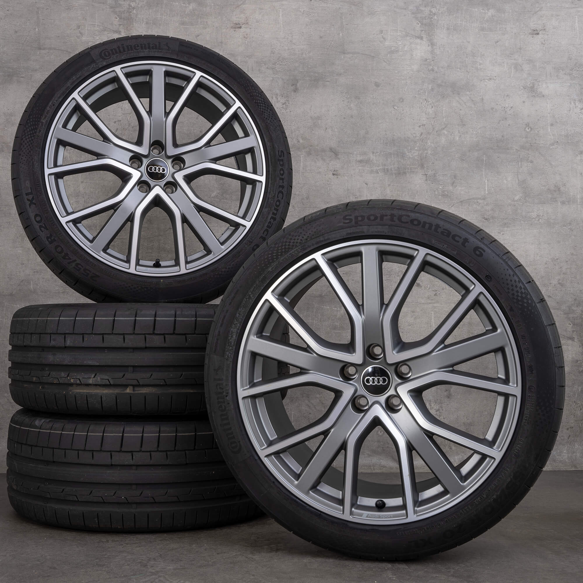 Audi 20 inch rims A6 S6 4K C8 summer tires wheels 4K0601025AB