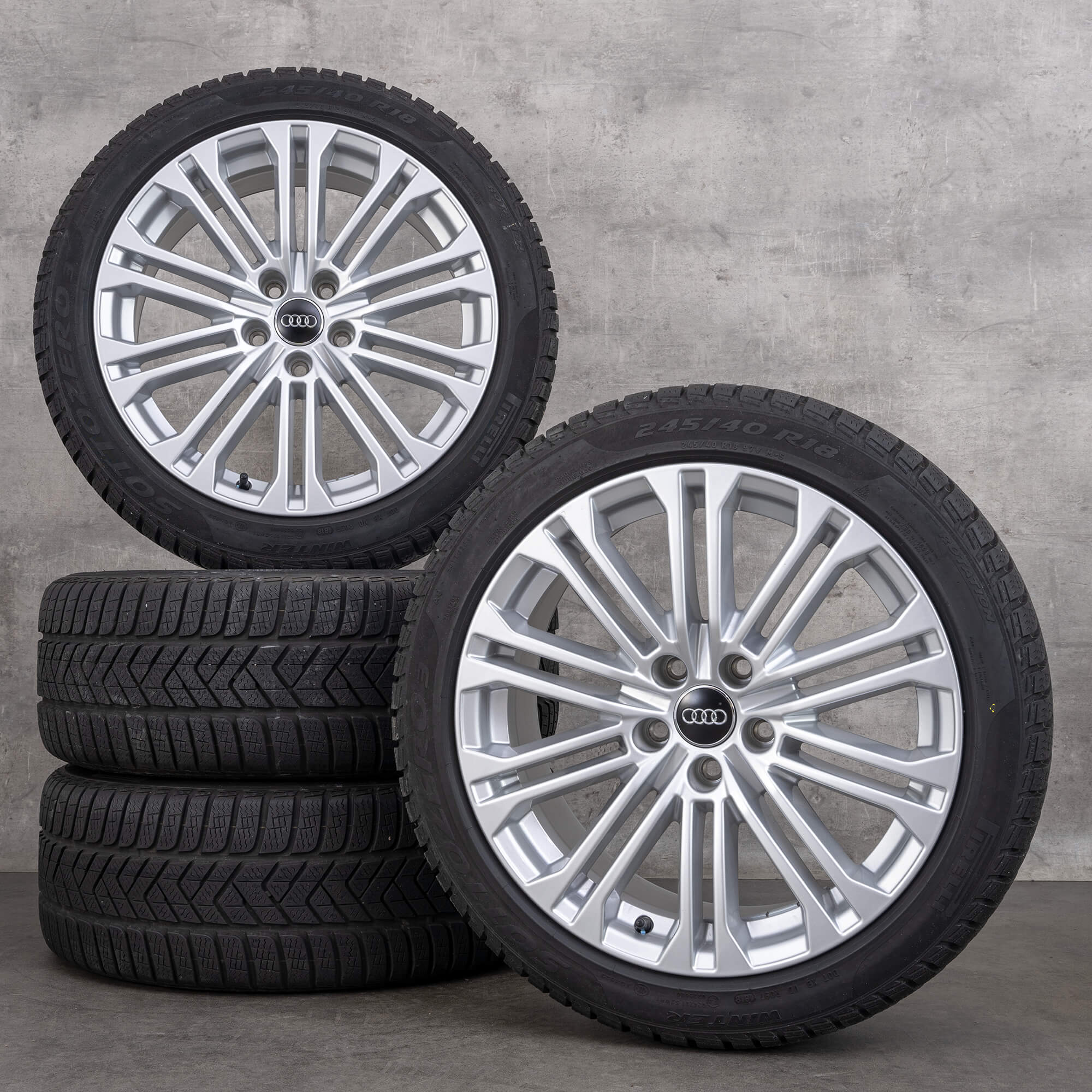 Audi 18 Zoll Felgen A5 S5 8w B9 Winterreifen Winterräder Alufelgen