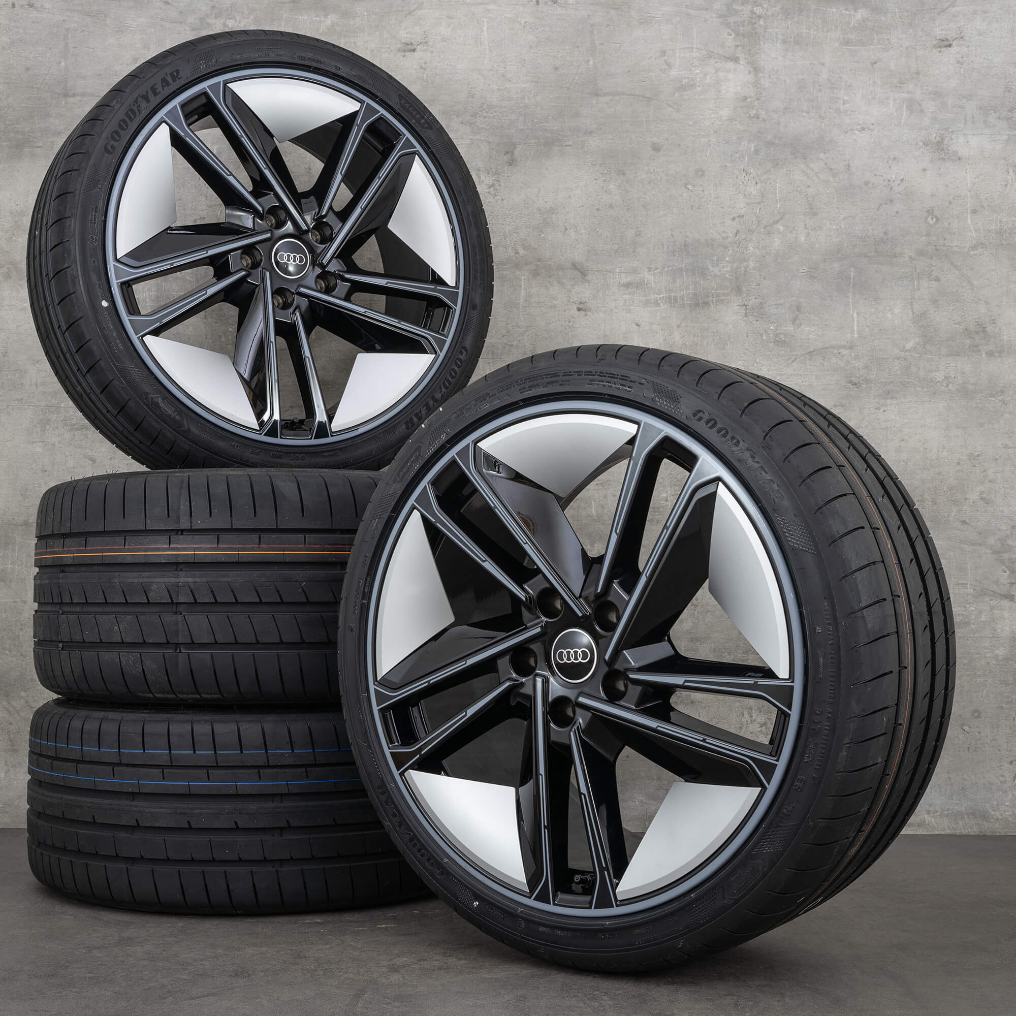 Audi 21 inch rims e-tron GT FW Quattro RS summer tires wheels NEW