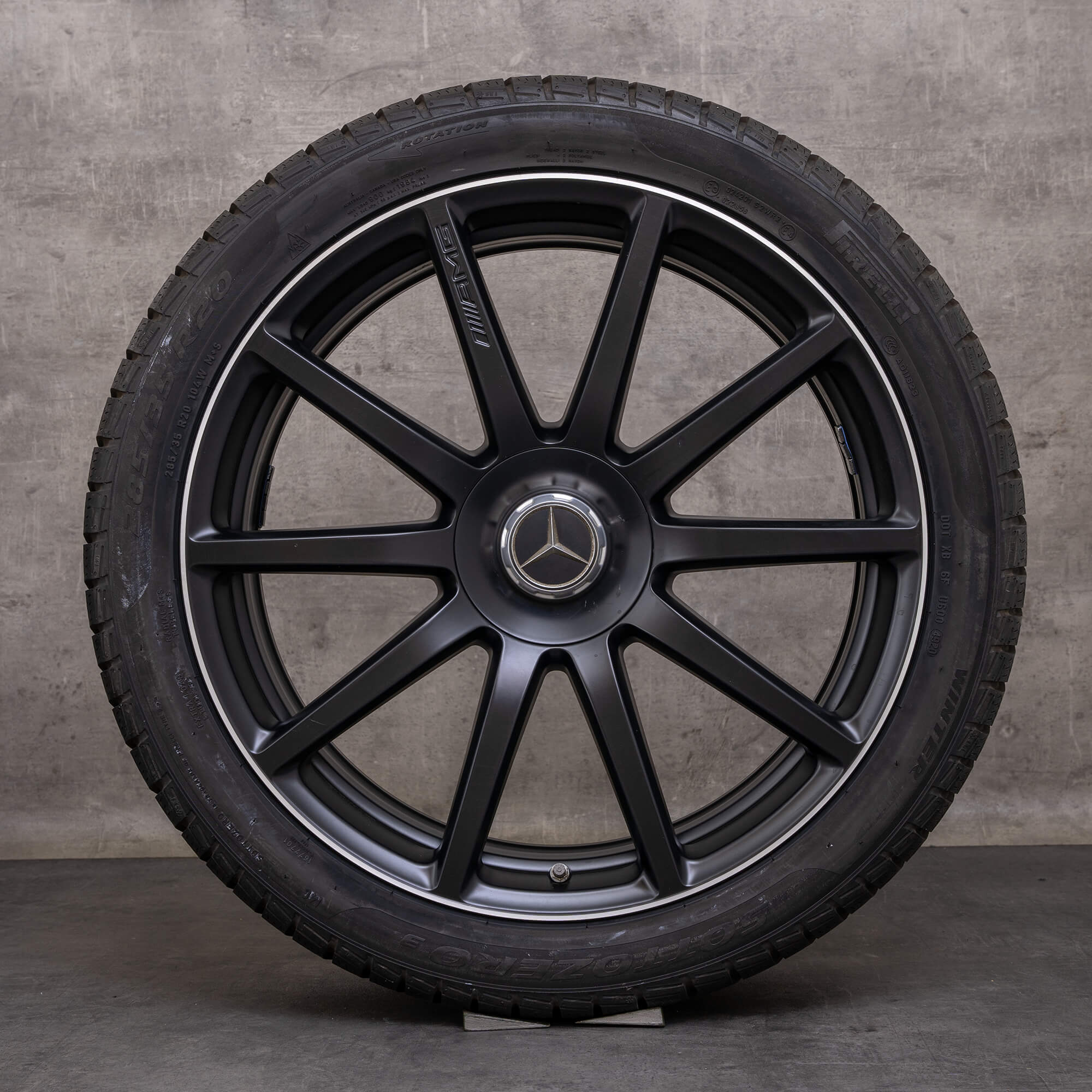 Original Mercedes Benz S-Klasse S63 S65 AMG Winterräder 20 Zoll W222 ...