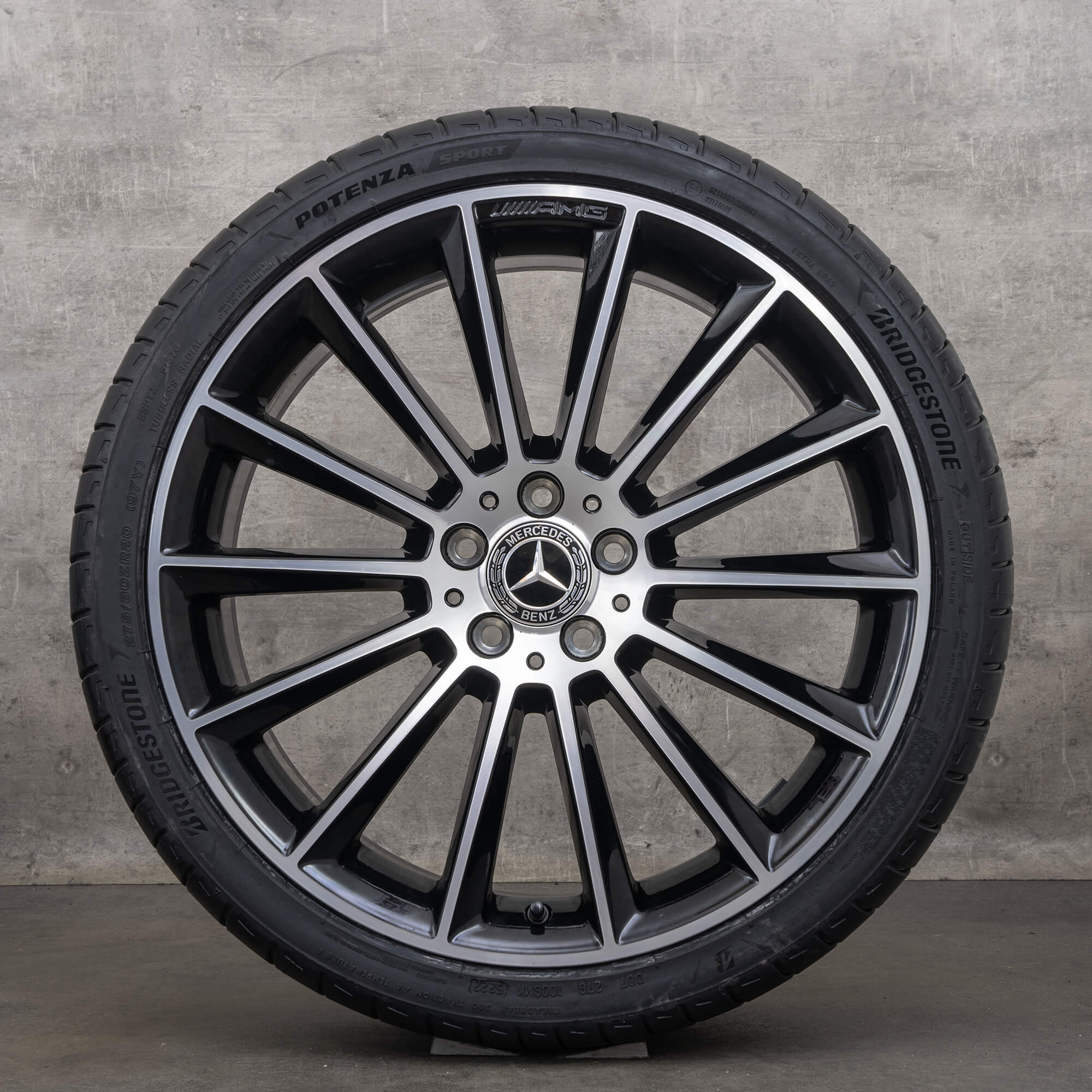 AMG Mercedes Benz 20 inch rims E-Class W213 S213 C238 A238 summer wheels