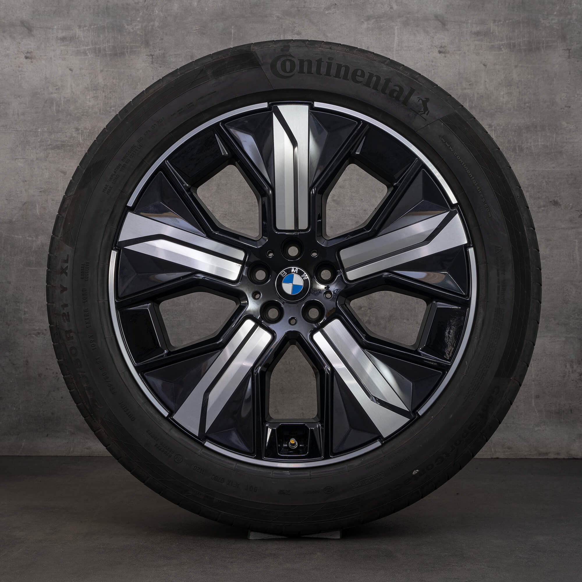 BMW iX i20 summer wheels 21 inch rims styling 1011 aerodynamics 5A02656