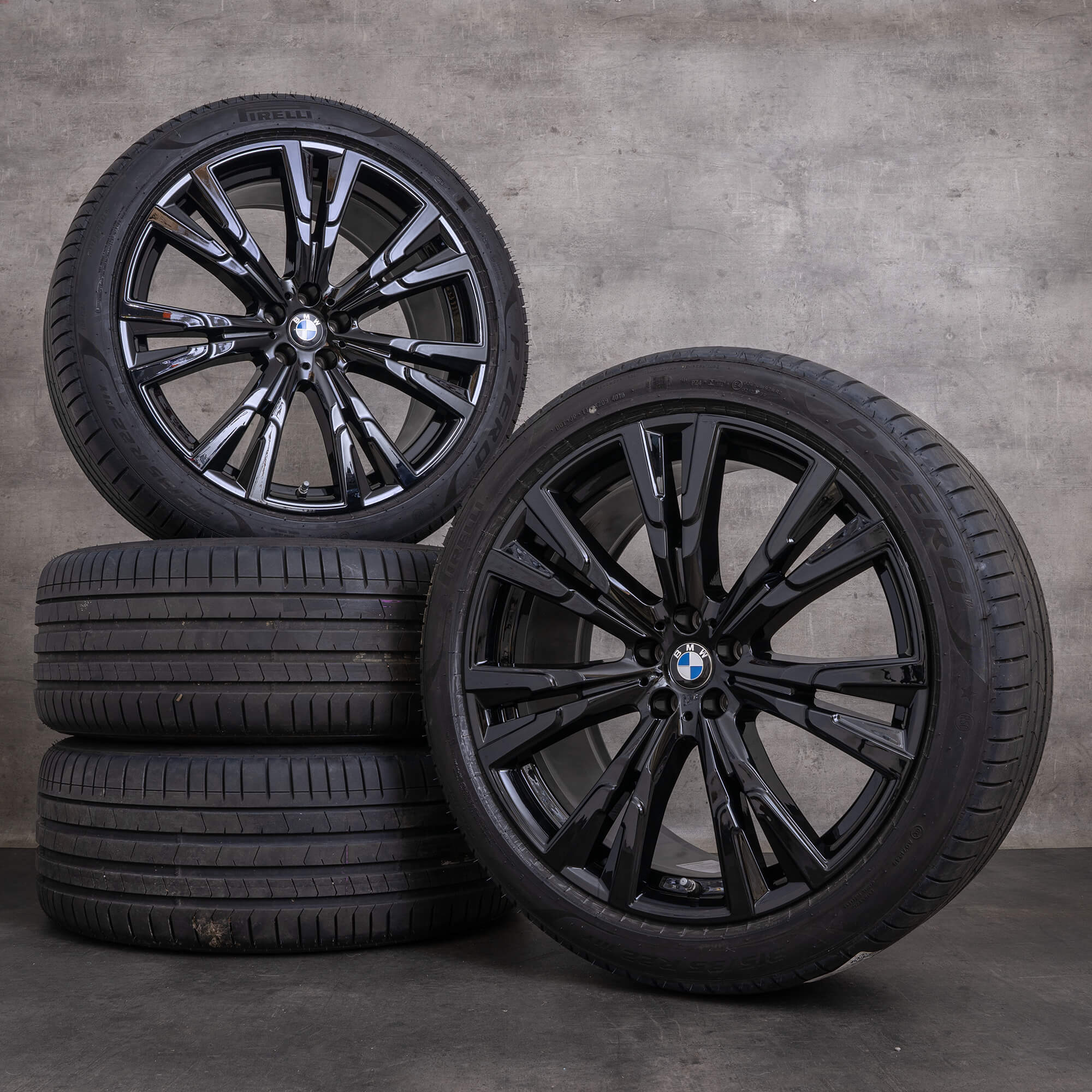 OEM BMW X7 rims 22 inch G07 summer wheels styling 756 6885143 6885462 ...