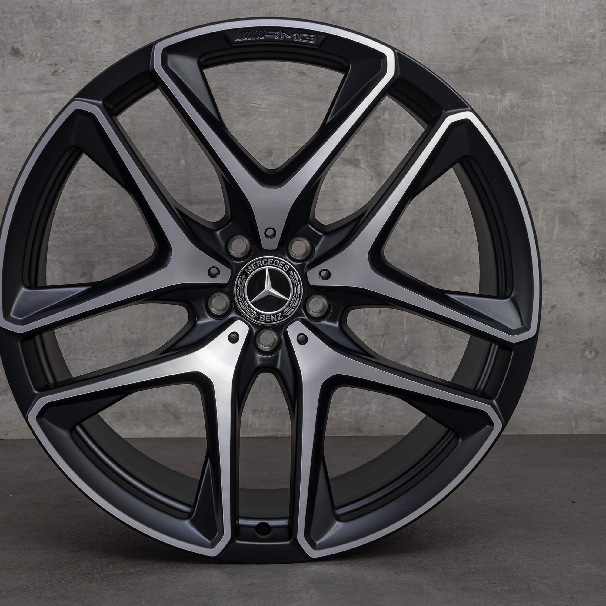 Mercedes AMG 21 inch rims GLE 53 SUV V167 A1674014200 A1674014300 black NEW