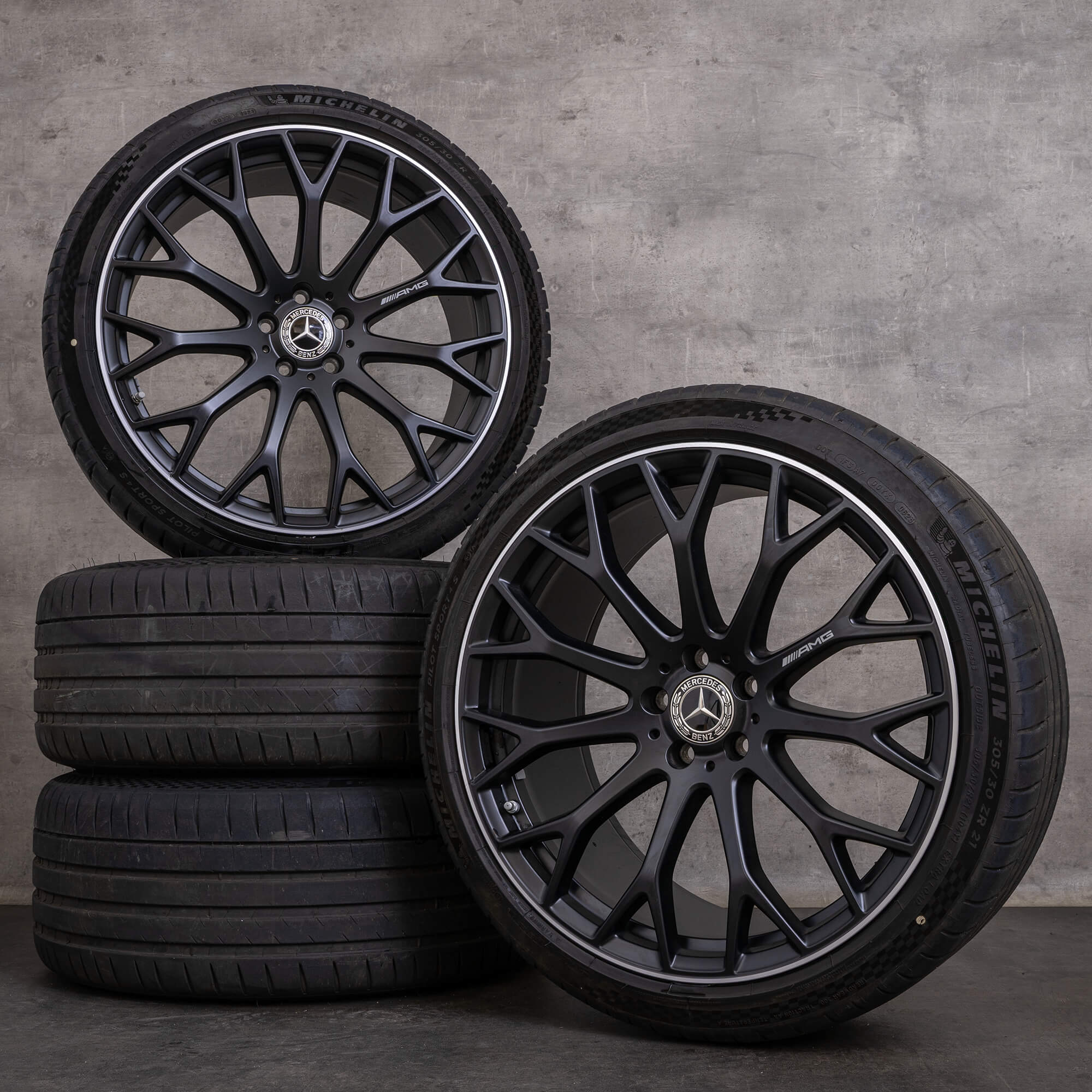 OEM Mercedes Benz AMG SL rims 21 inch R232 summer wheels A2324012700 ...