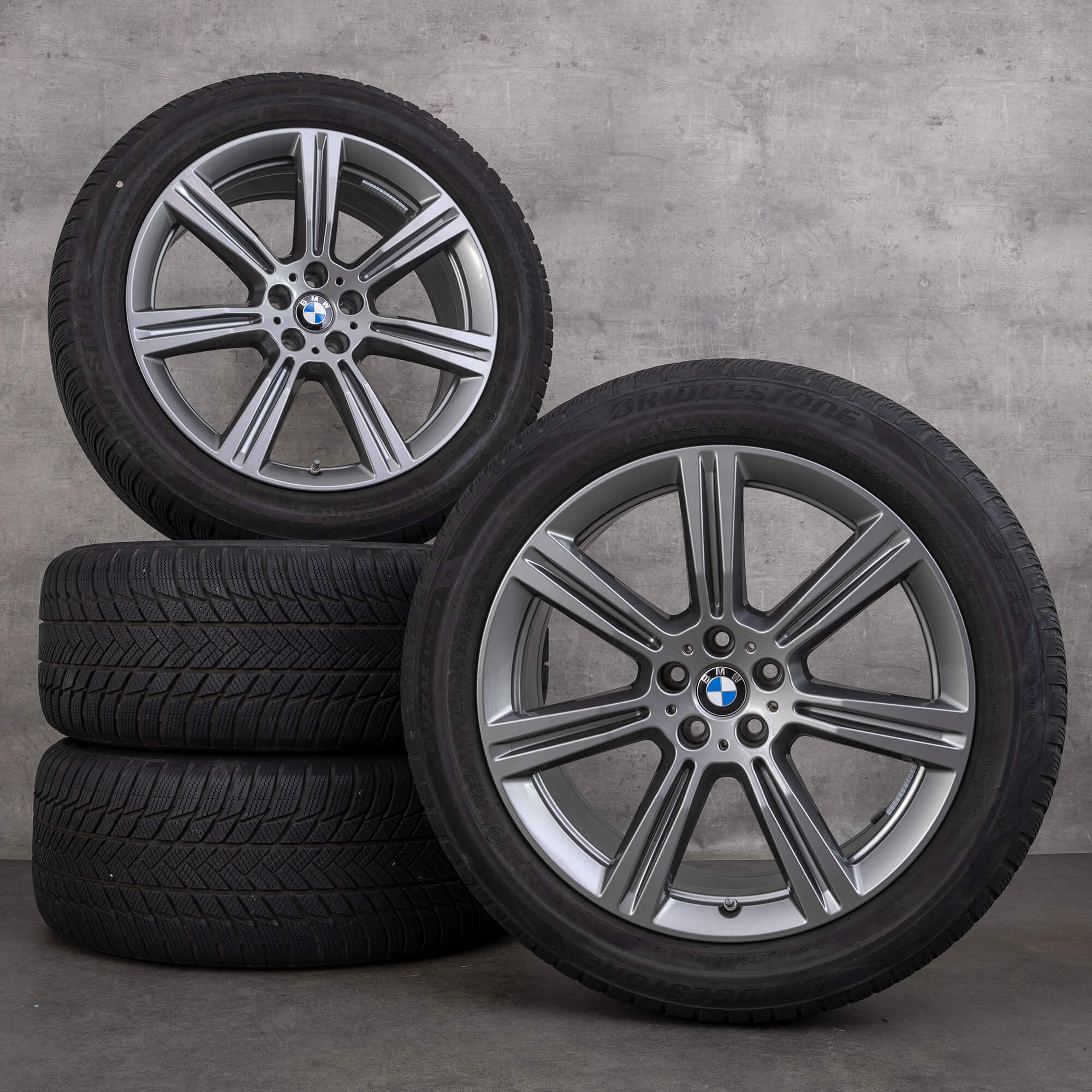 BMW 20 Zoll Felgen X5 G05 X6 G06 Styling 736 Winterreifen Winterräder ...