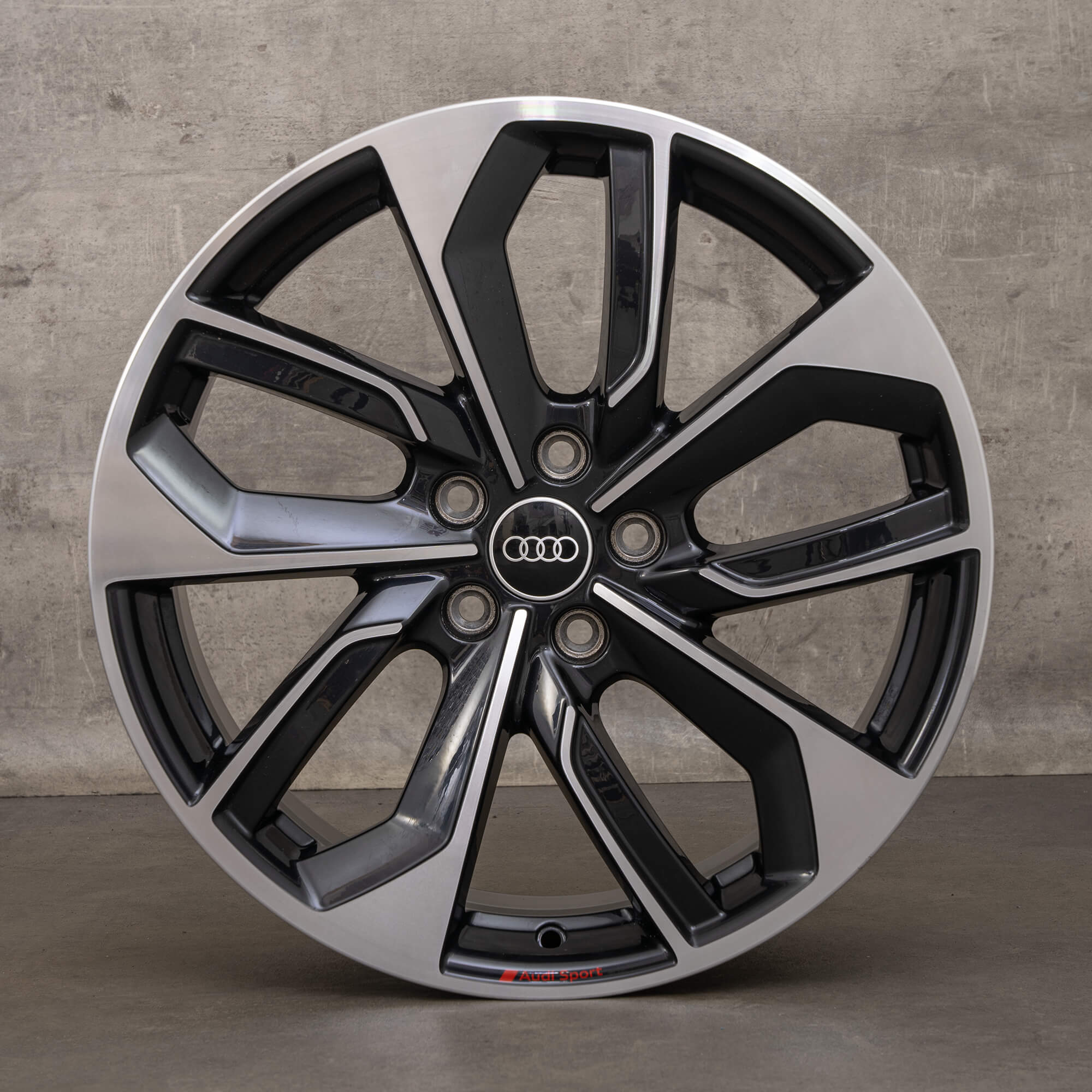 Original Audi A3 S3 8y 19 Zoll Felgen 8y0601025s Edge Schwarz Glanzgedreht