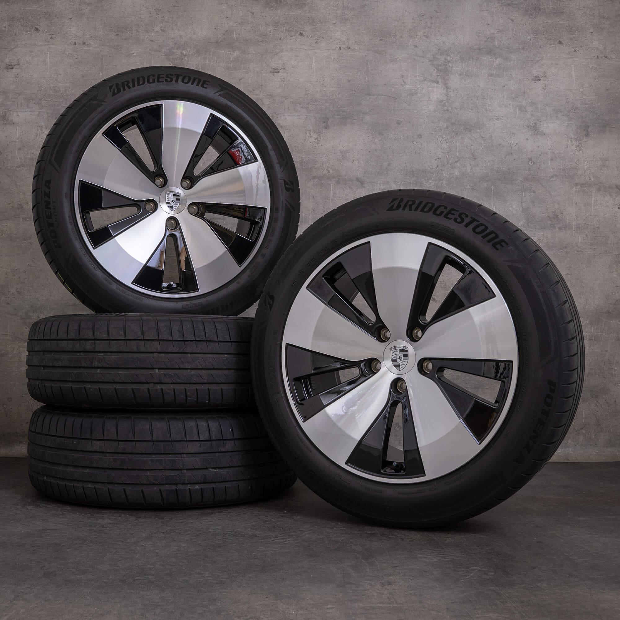 Original letní kola Porsche Macan Electric 20" 95C601025B 95C601025C ...