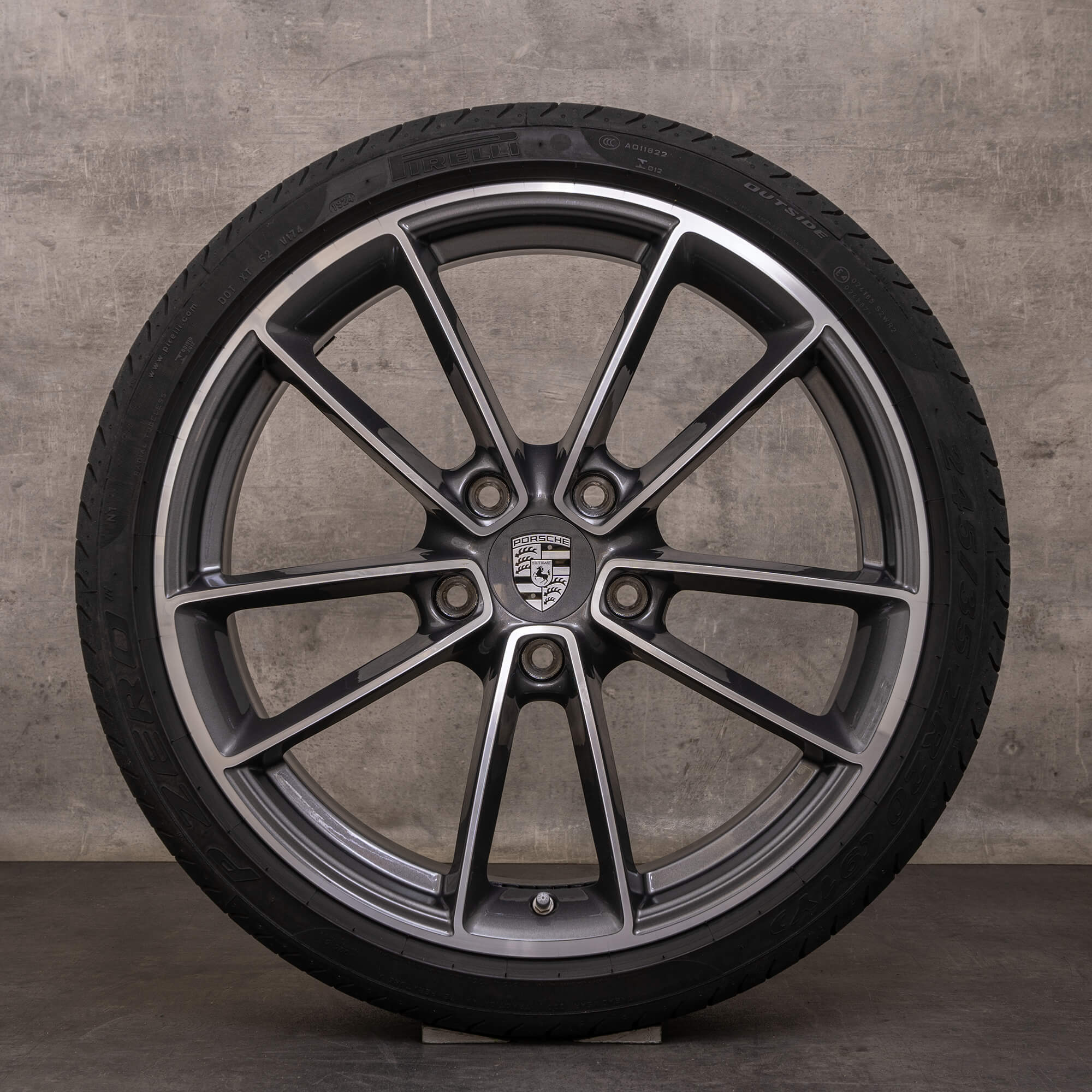 OEM Porsche 911 snow tire packages 20 21 inch 992 I rims 992601025BC ...