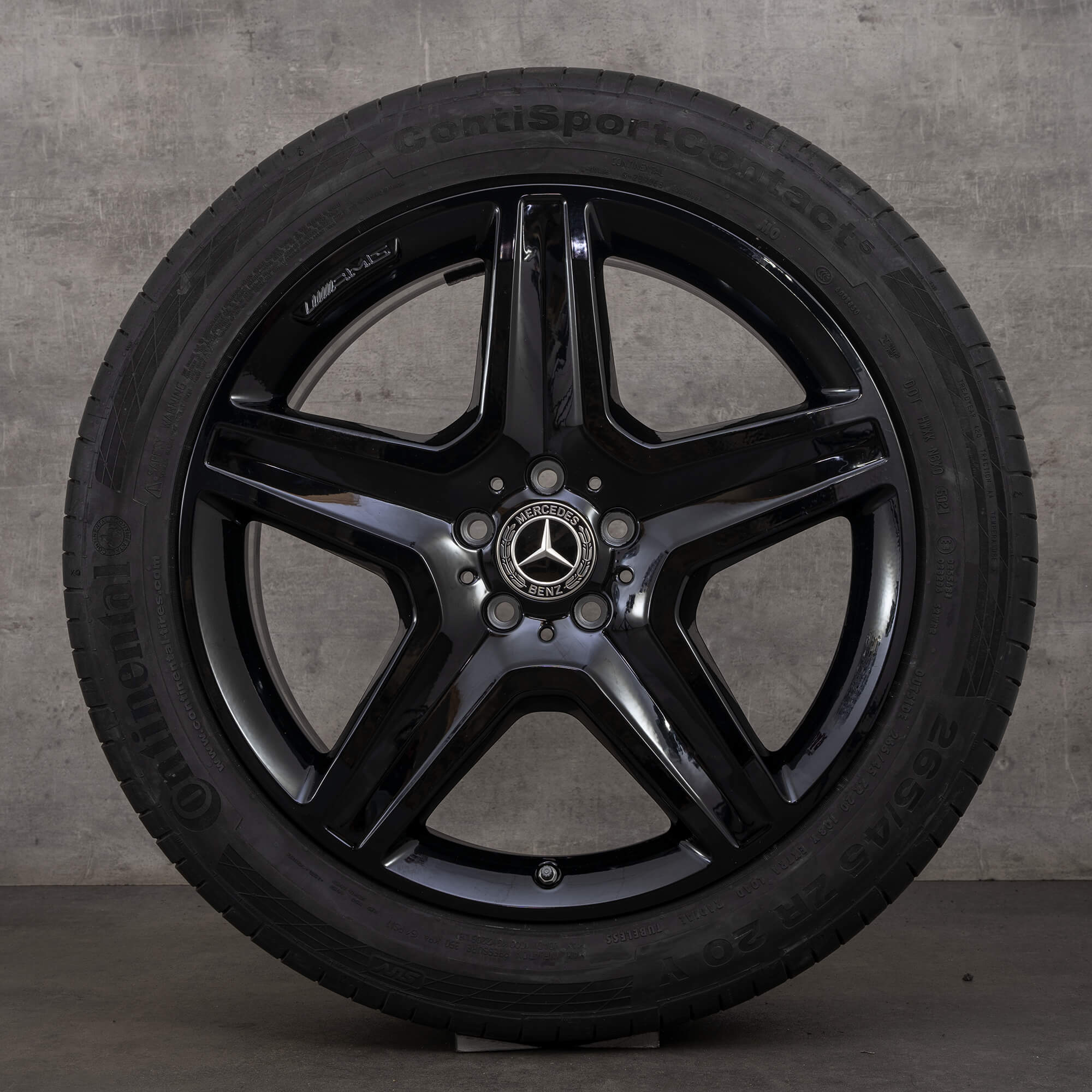 AMG Mercedes Benz M ML W166 summer wheels 20 inch tires alloy rims