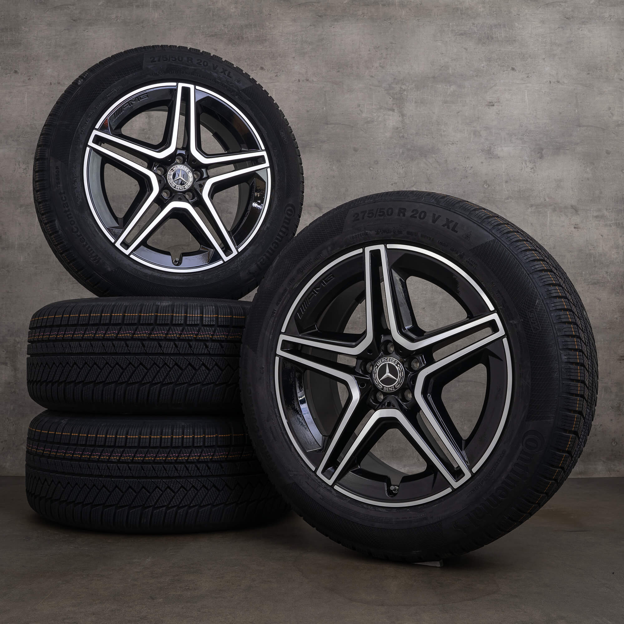 OEM Mercedes Benz GLE winter wheels 20 inch 53 AMG X167 C167 rims ...