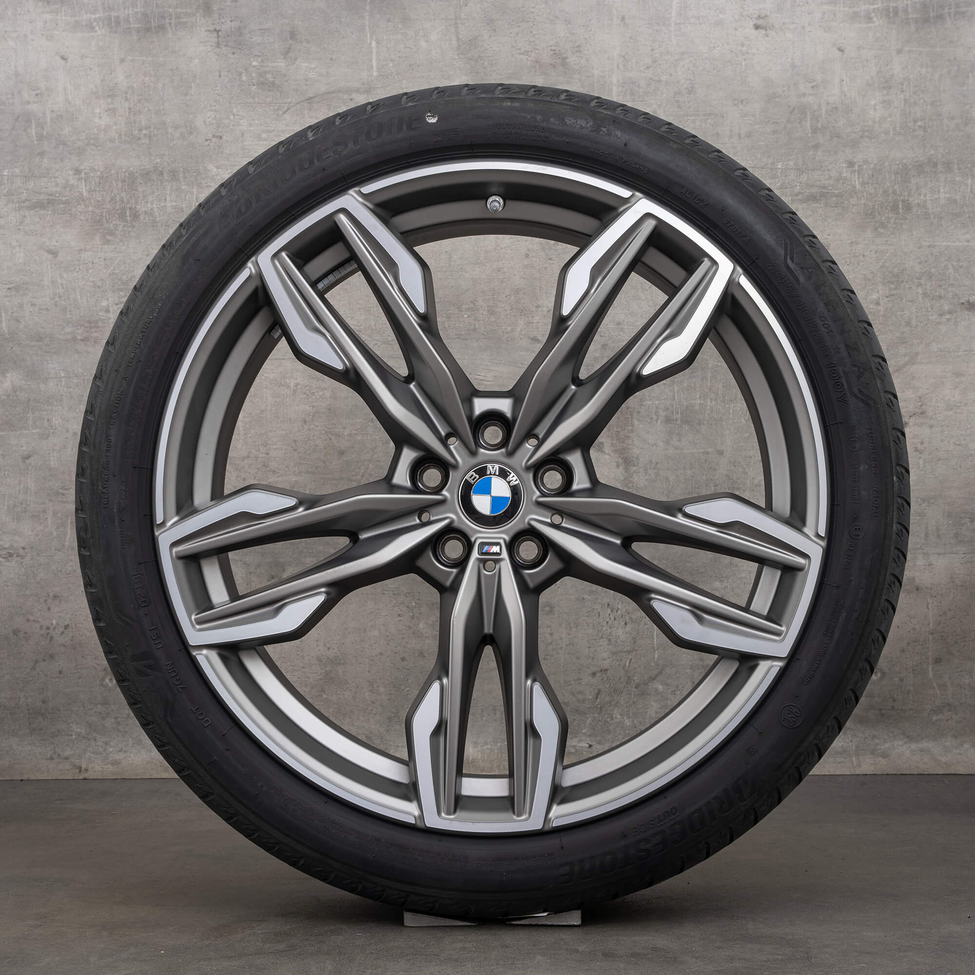 BMW X3 G01 X4 G02 summer wheels 21 inch rims tires styling 718 M