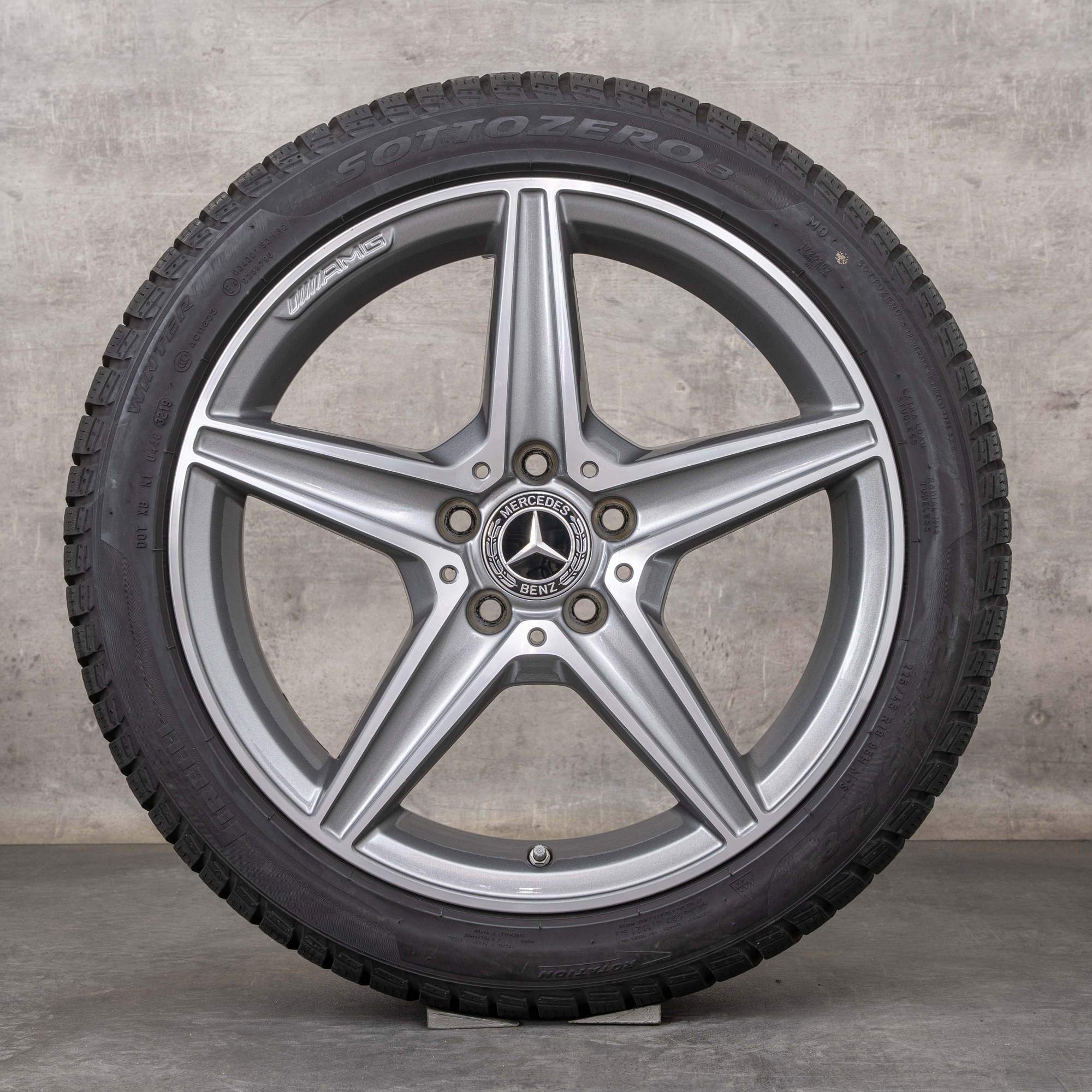 OEM Mercedes Benz C-Class AMG winter wheels 18 inch W205 S205 C205 A205 ...