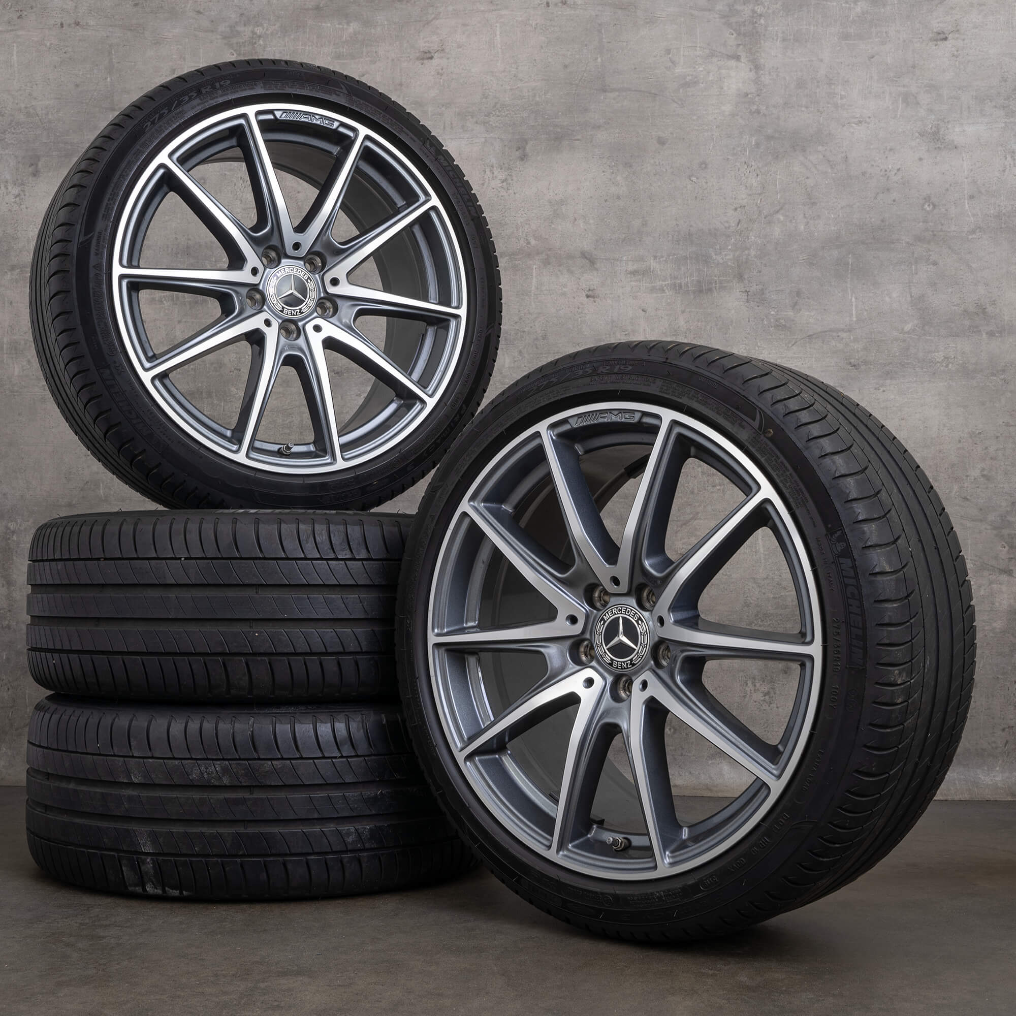 OEM Mercedes Benz E-Class AMG rims 19 inch W213 S213 C238 A238 summer wheels A2134017300 ...