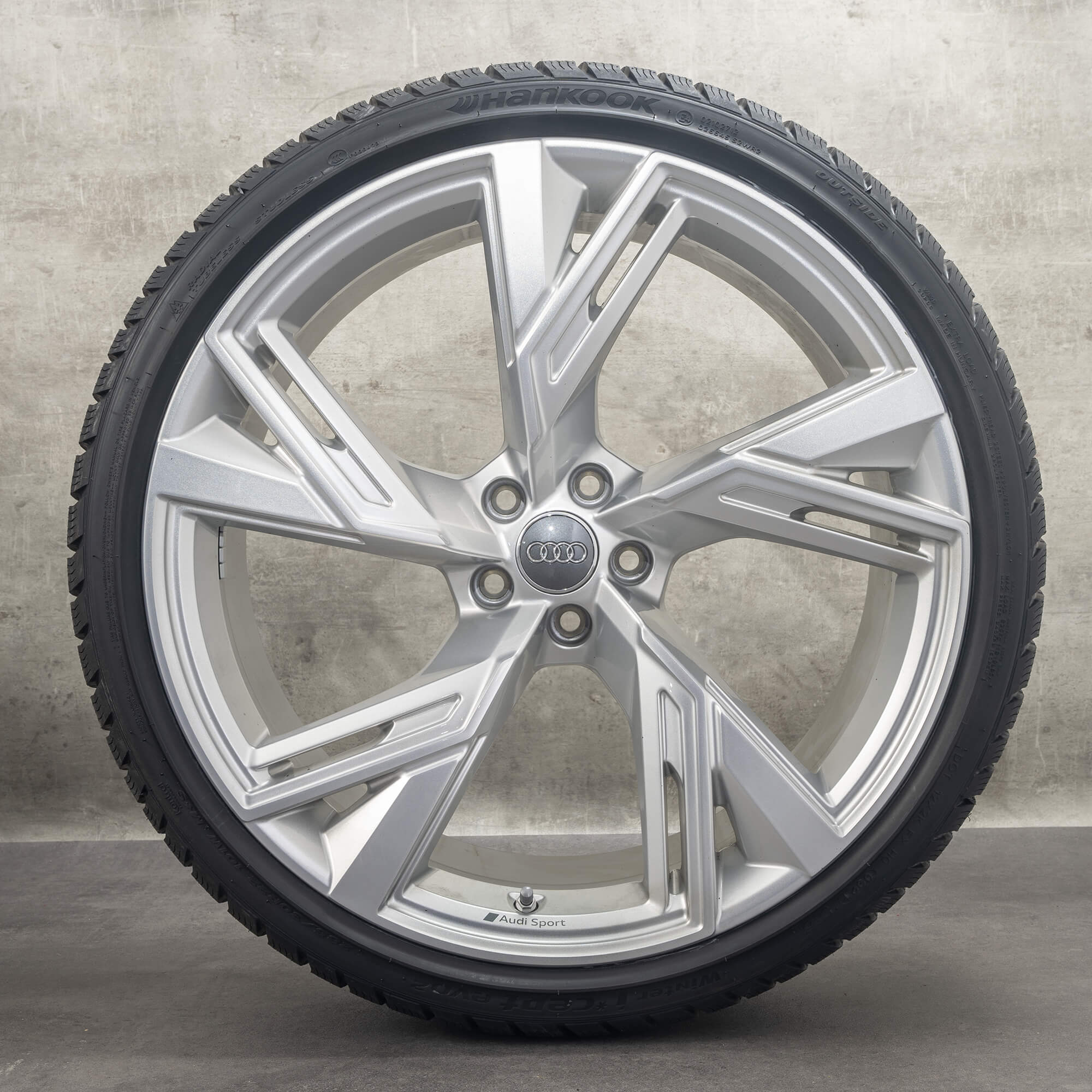 Audi 22 inch rims RS6 RS7 4K C8 trapezoid winter tires winter wheels ...