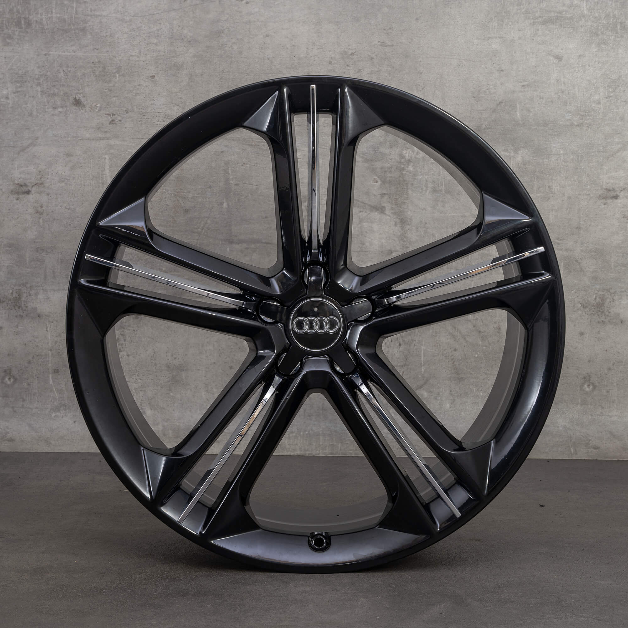 Original 21palcová zimní pneu s disky Audi A8 S8 4H ráfky na auto ...