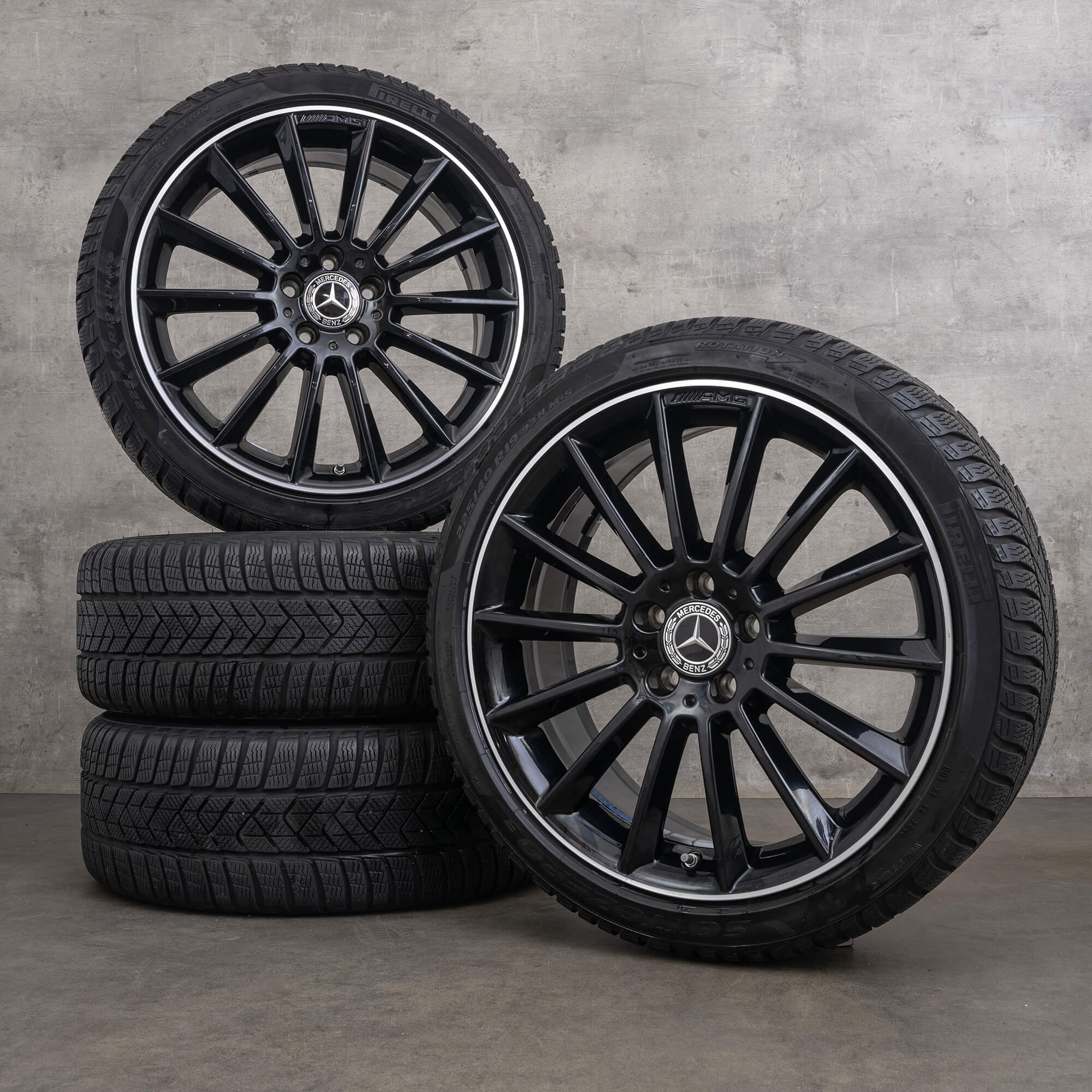 AMG Mercedes Benz A-Class W177 CLA W118 winter wheels 19 inch tires