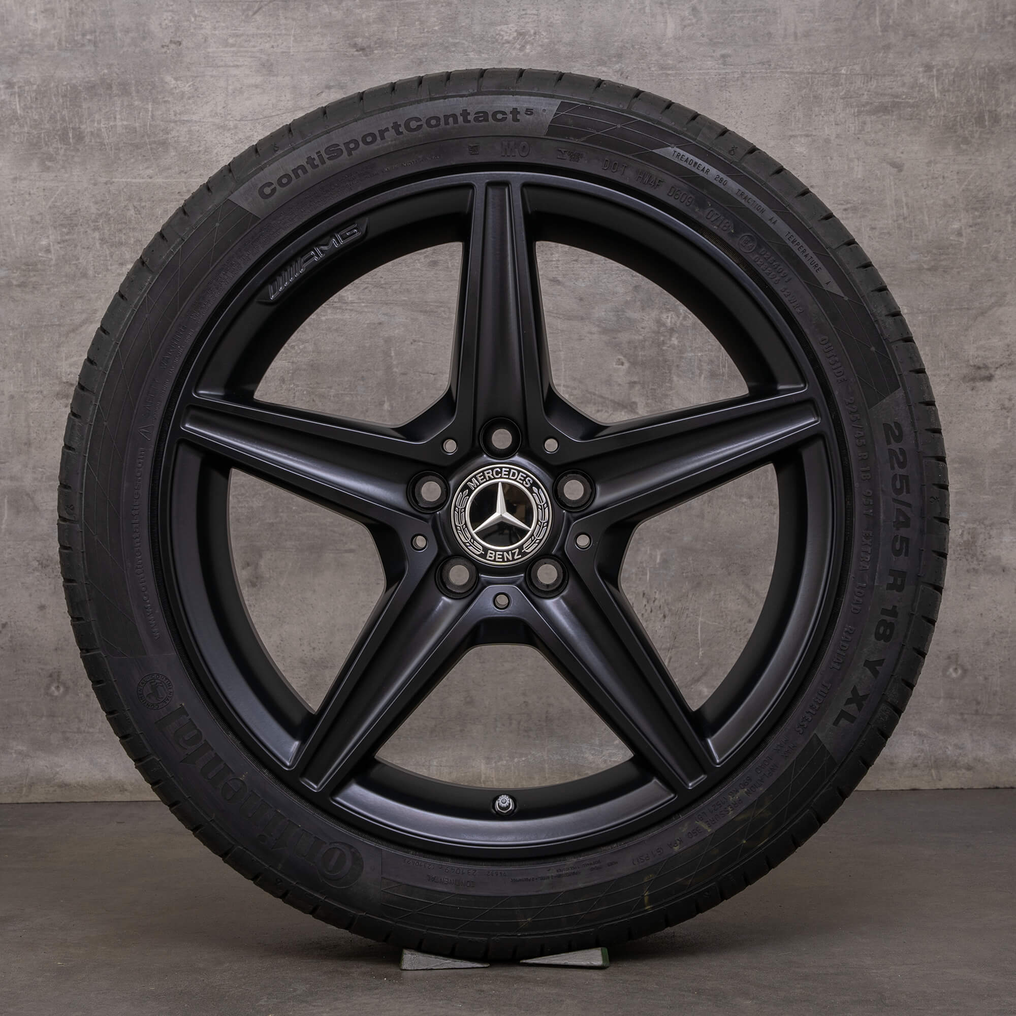 OEM AMG Mercedes Benz C-Class rims 18 inch W205 S205 C205 A205 summer ...