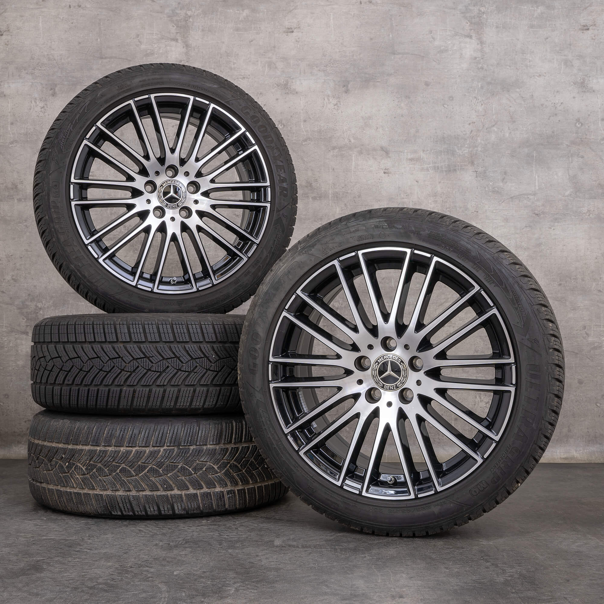 OEM Mercedes Benz C-Class winter tires 18 inch W206 S206 Rims ...