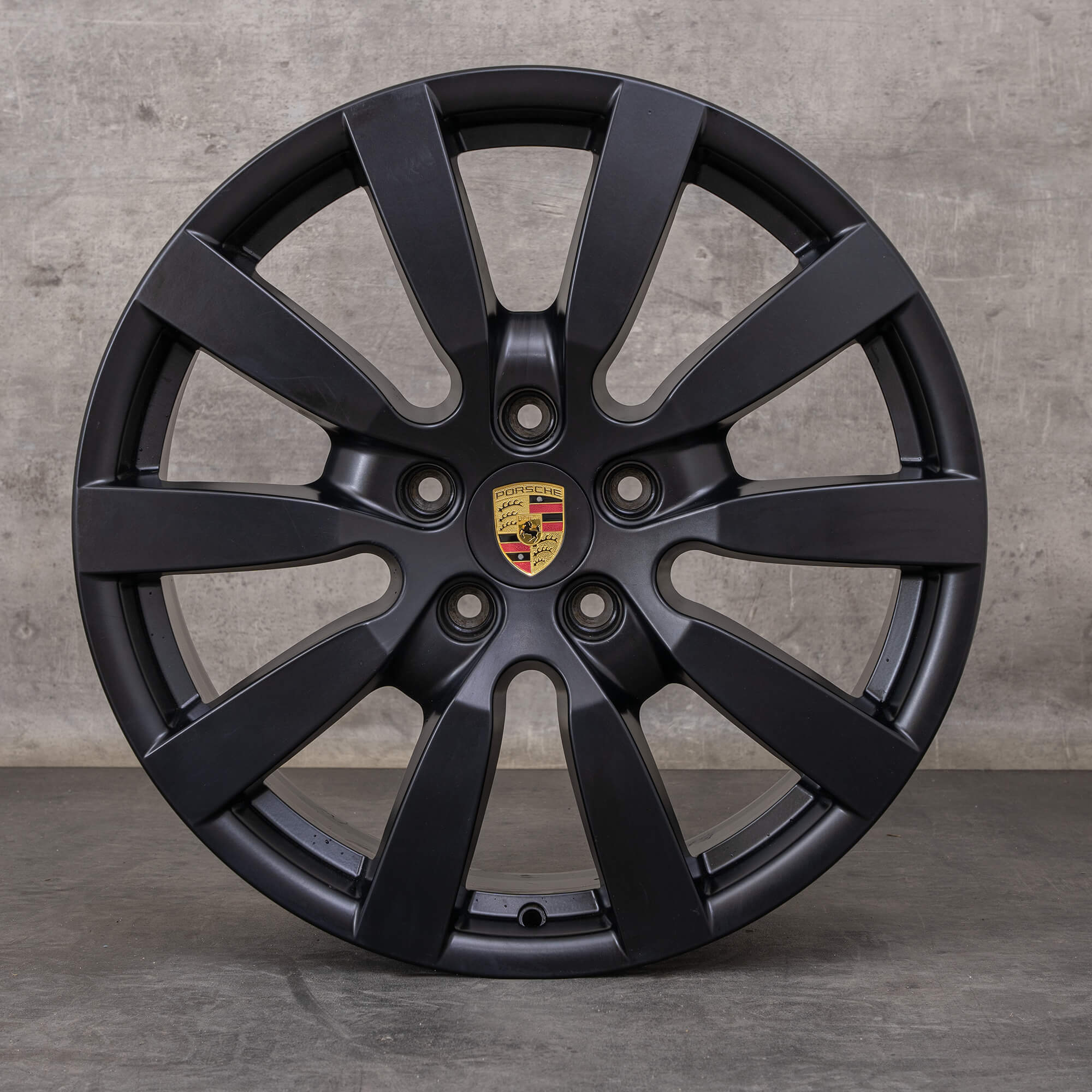 Original Porsche Cayenne 958 Felgen 20 Zoll 7P5601025B schwarz matt