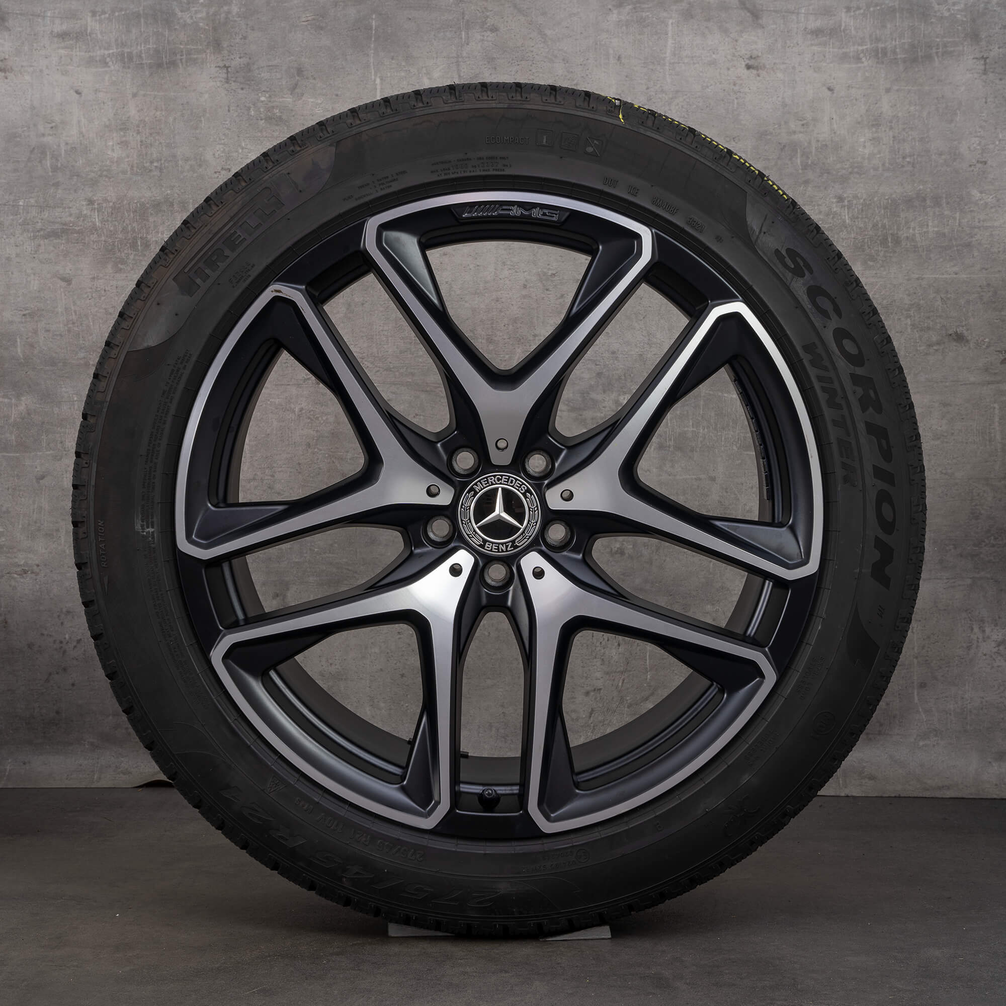 AMG 21 inch Mercedes rims GLE 53 4Matic+ SUV V167 winter wheels tires
