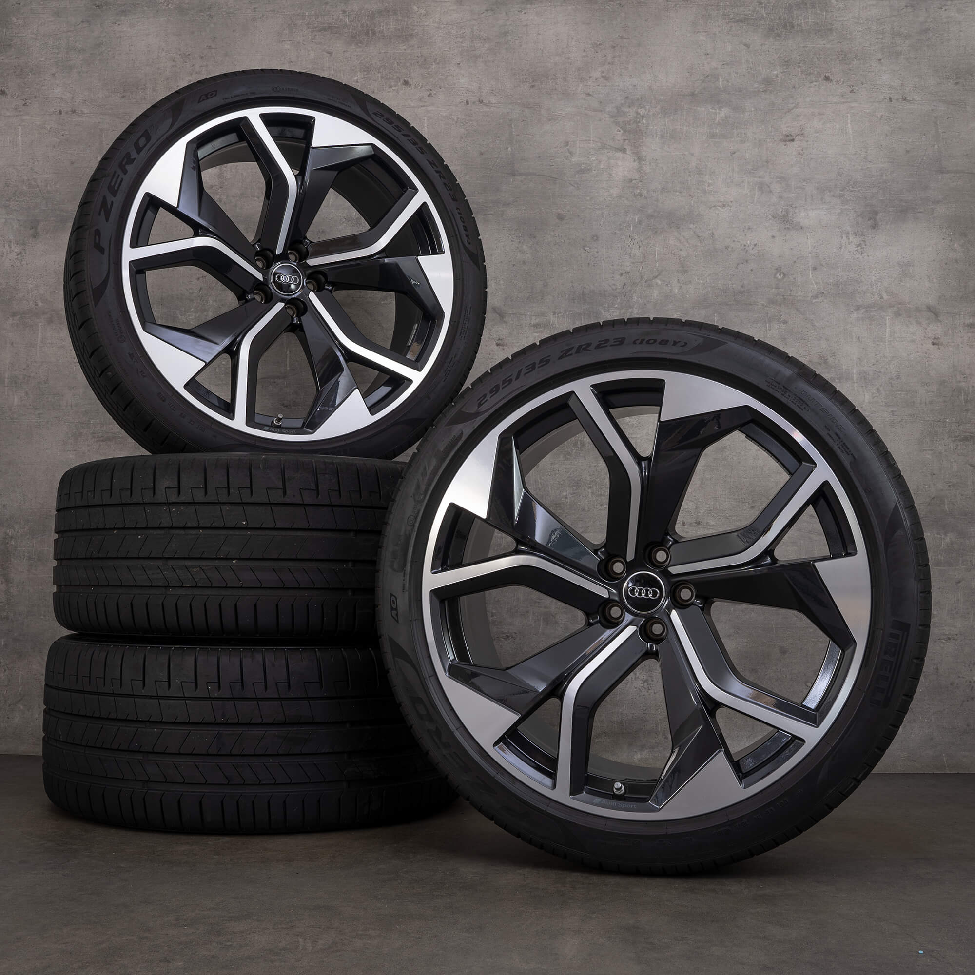 Audi RS Q8 23 inch rims summer tires 4M8601025AF wheels 6 mm