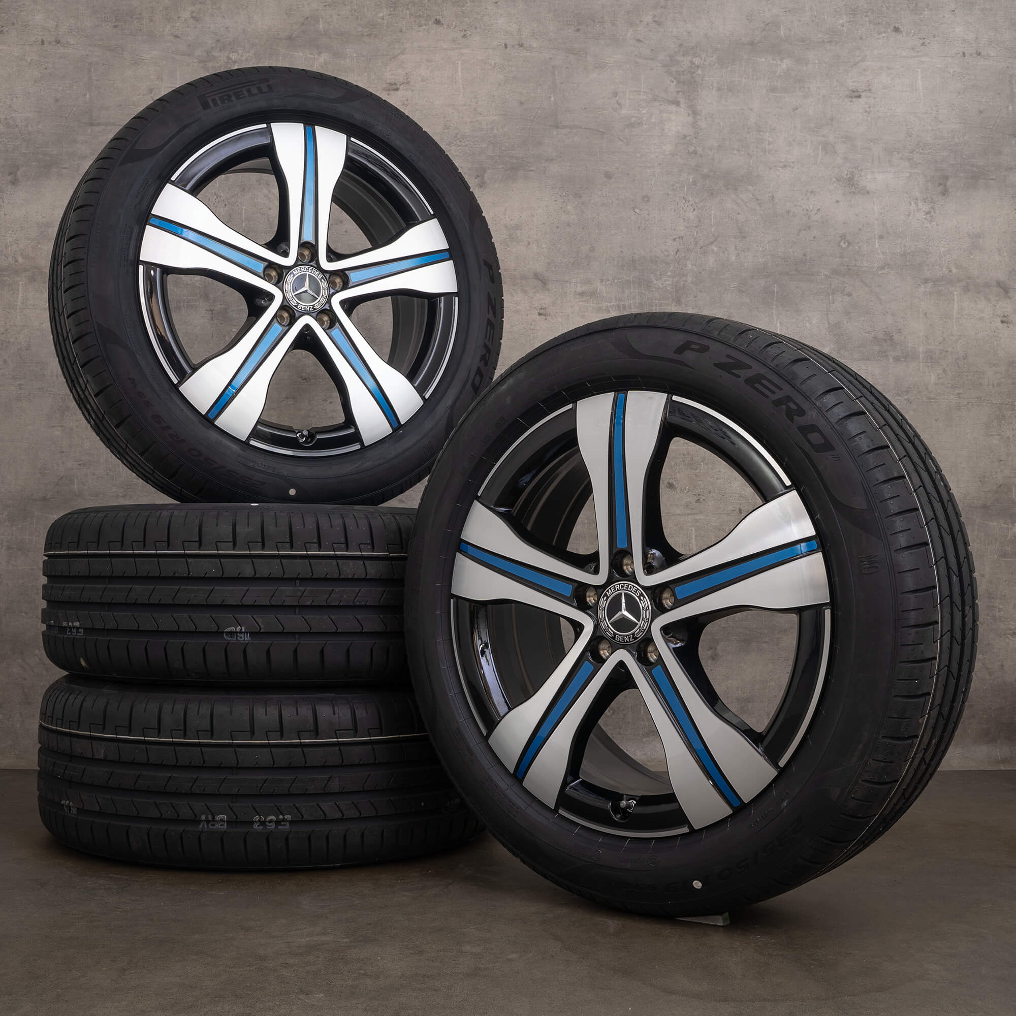 OEM Mercedes Benz EQA EQB winter wheels 19 inch H243 X243 rims ...