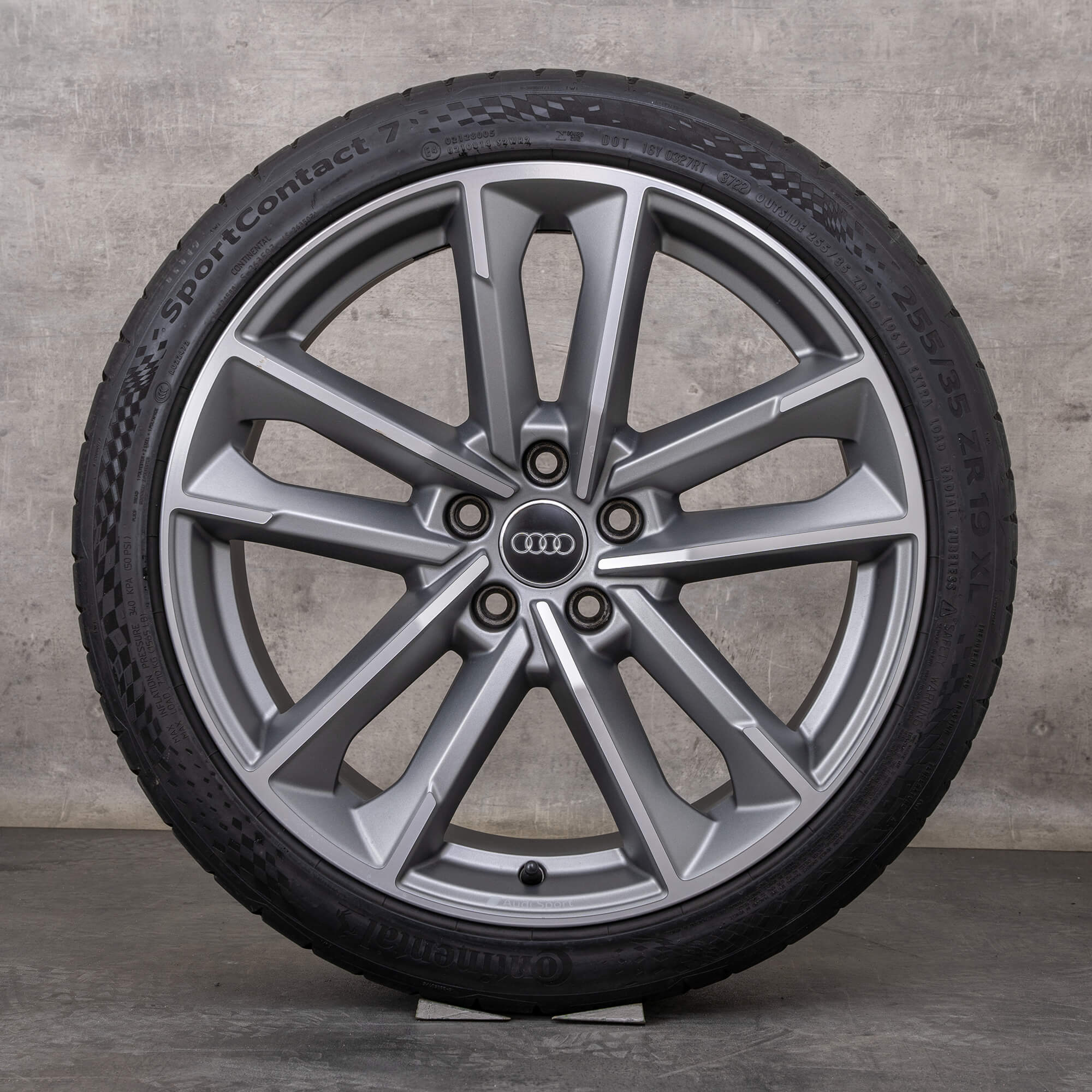 OEM Audi A5 S5 snow tire packages 19 inch 8W B9 F5 rims 8W0601025DC ...