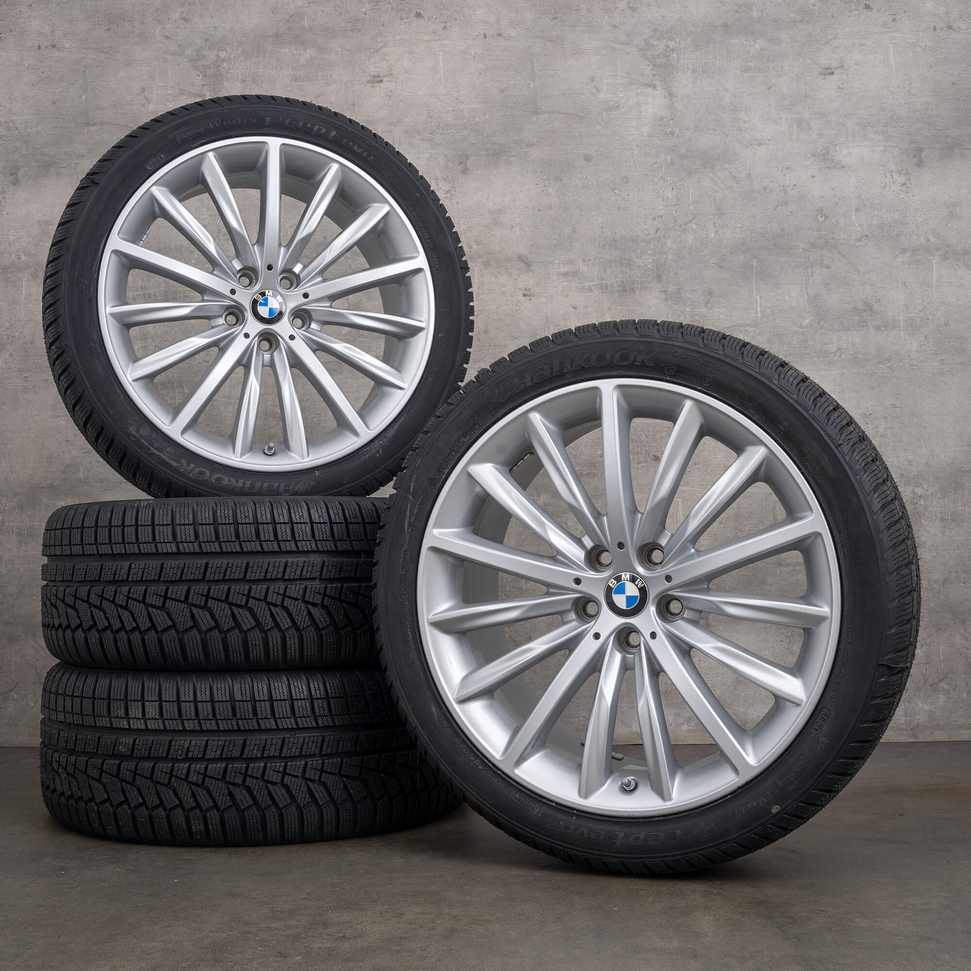 BMW 5 Series G30 G31 winter wheels tires 19 inch rims styling 633 6863419
