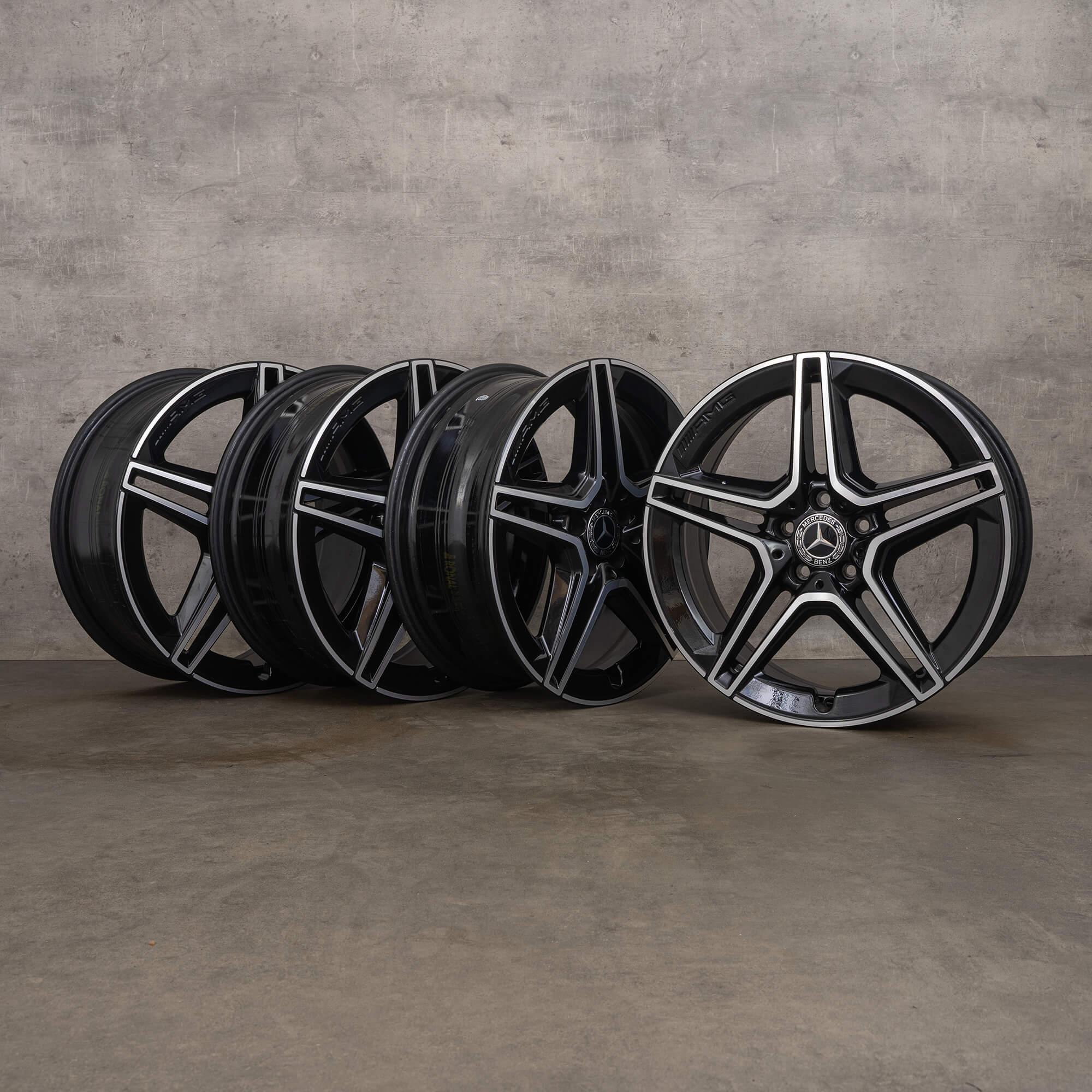 OEM AMG Mercedes Benz 19 GLA H247 GLB X247 inch rims A2474011500 ...