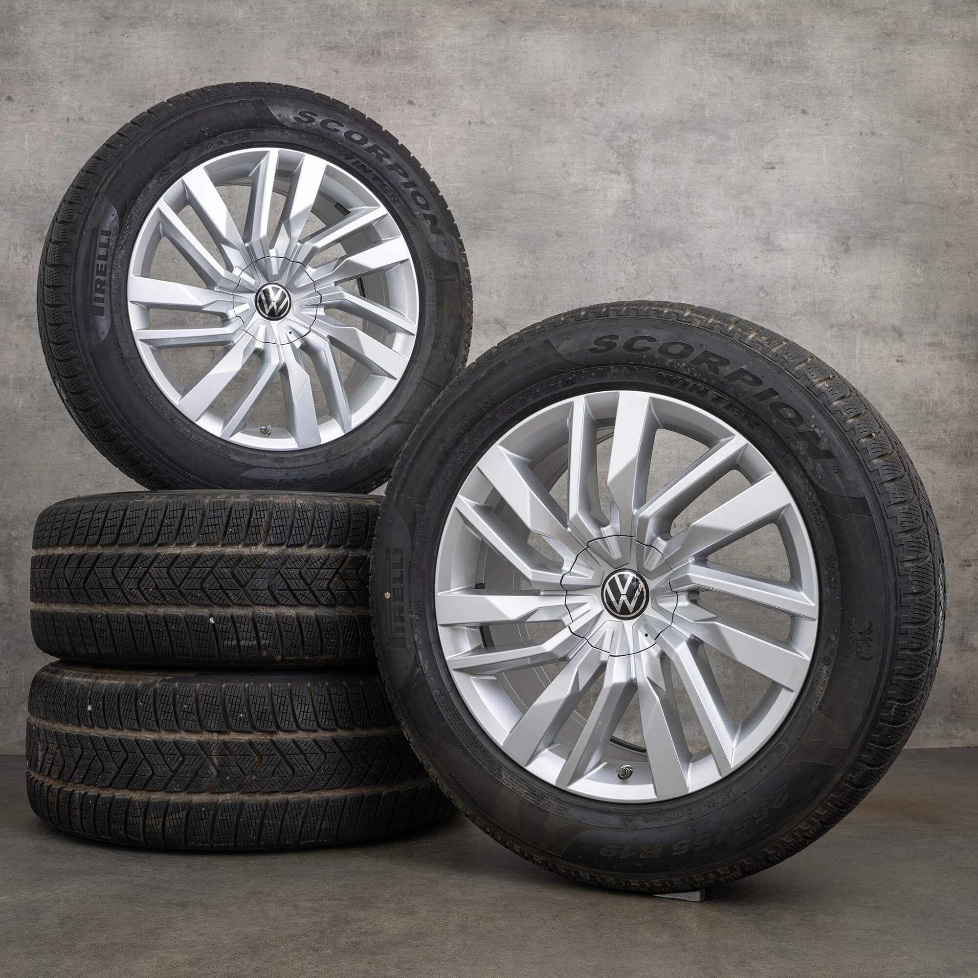 Vw Touareg Iii Cr Winterräder 19 Zoll Felgen Winterreifen Osorno 760601025e