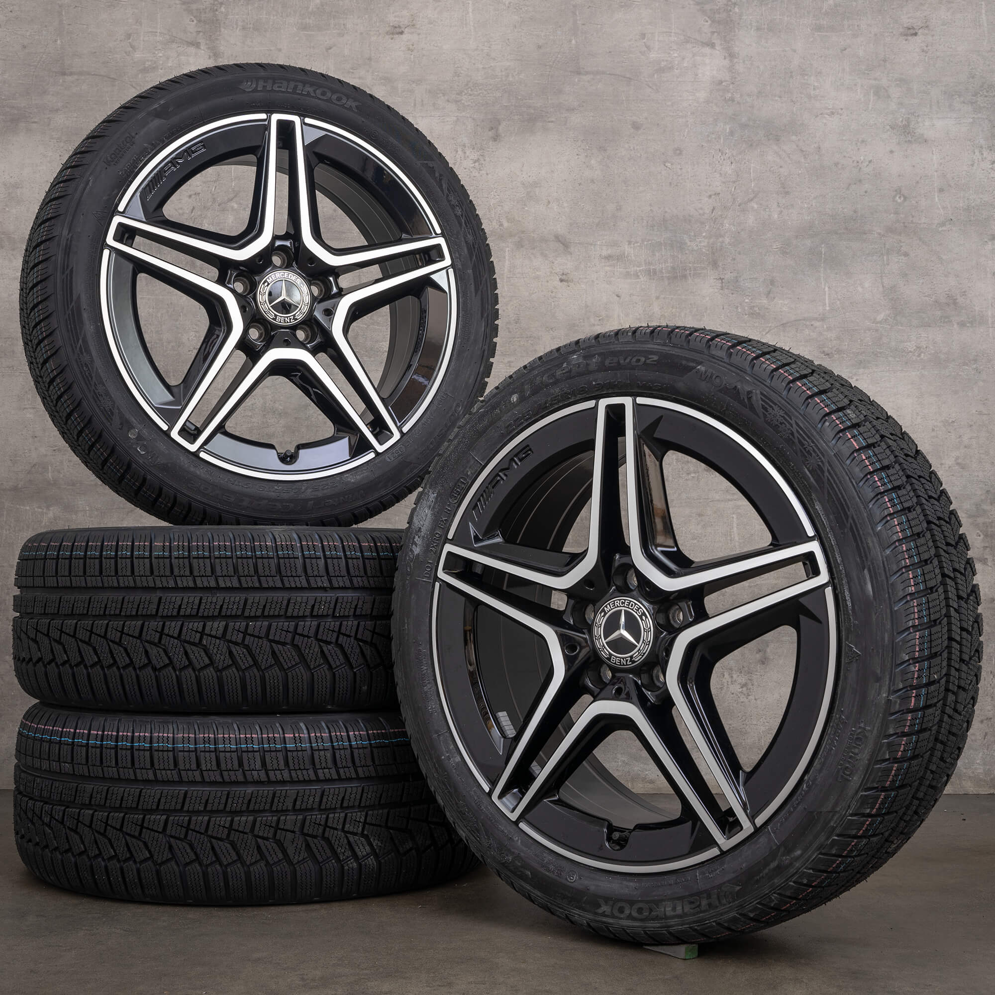 AMG Mercedes Benz A Class W177 CLA X118 winter wheels 18 inch rims ...