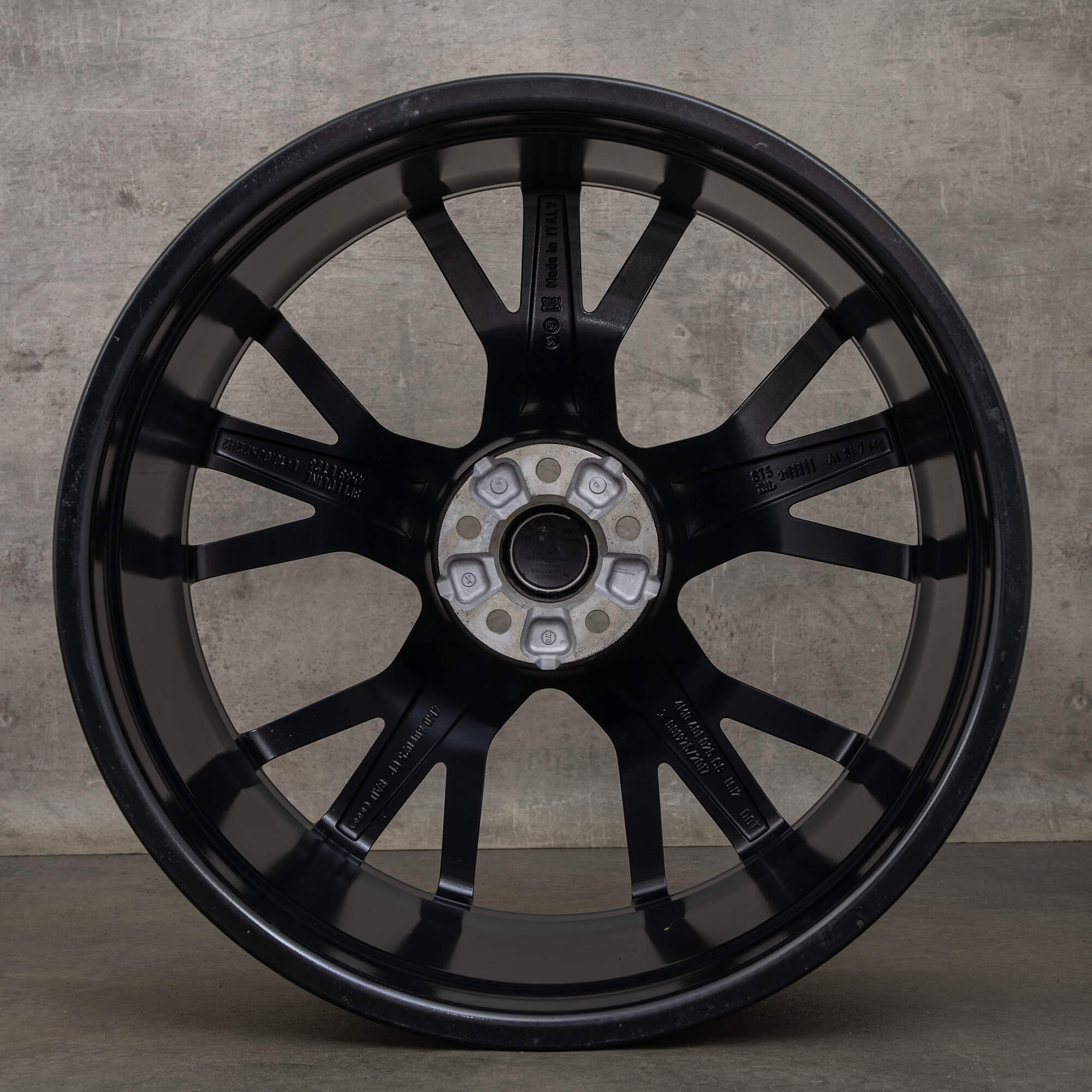 Audi Q7 SQ7 4M 22 inch rim aluminum 4M0601025CS black high gloss