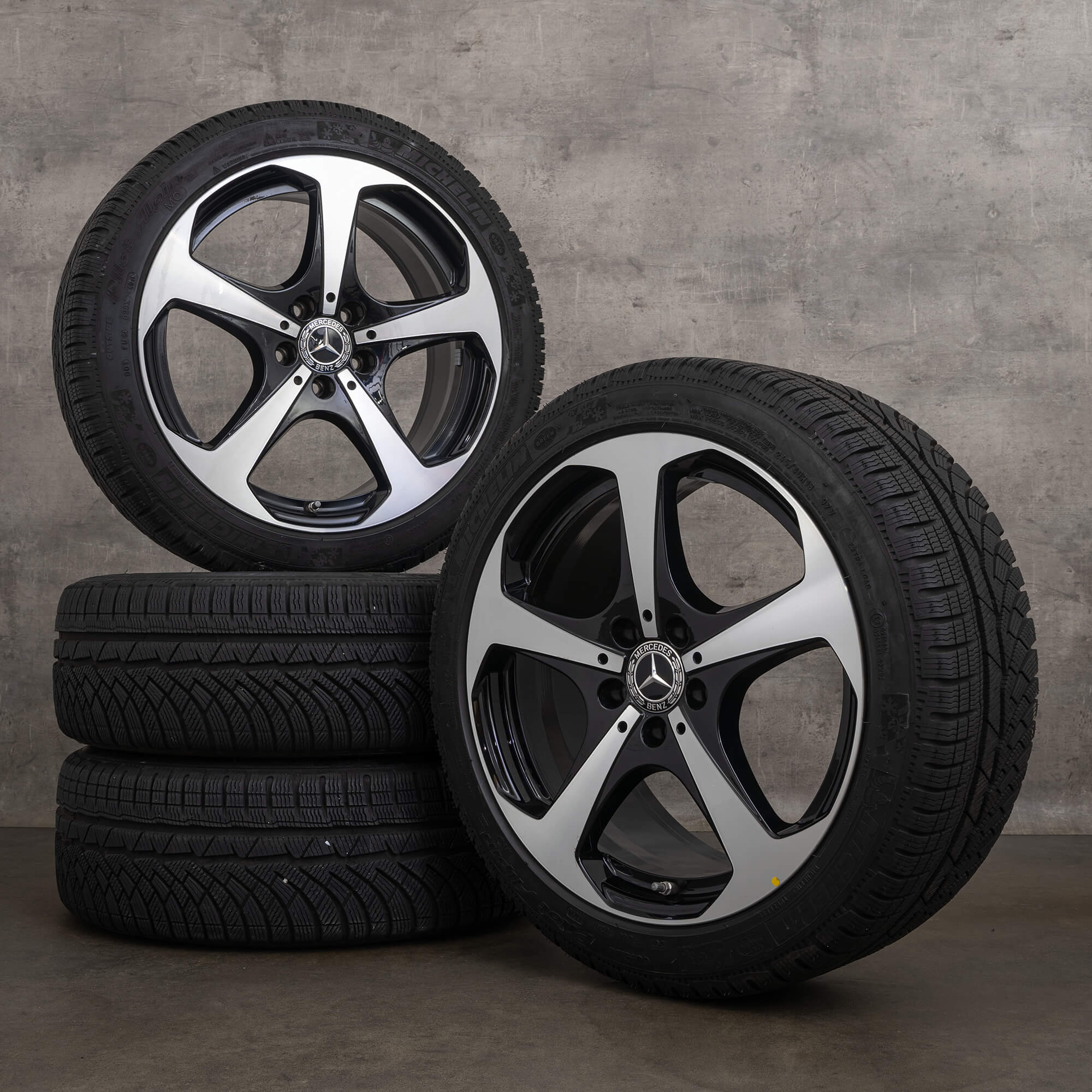 OEM Mercedes Benz C-Class winter wheels 18 inch W205 S205 A205 C205 ...