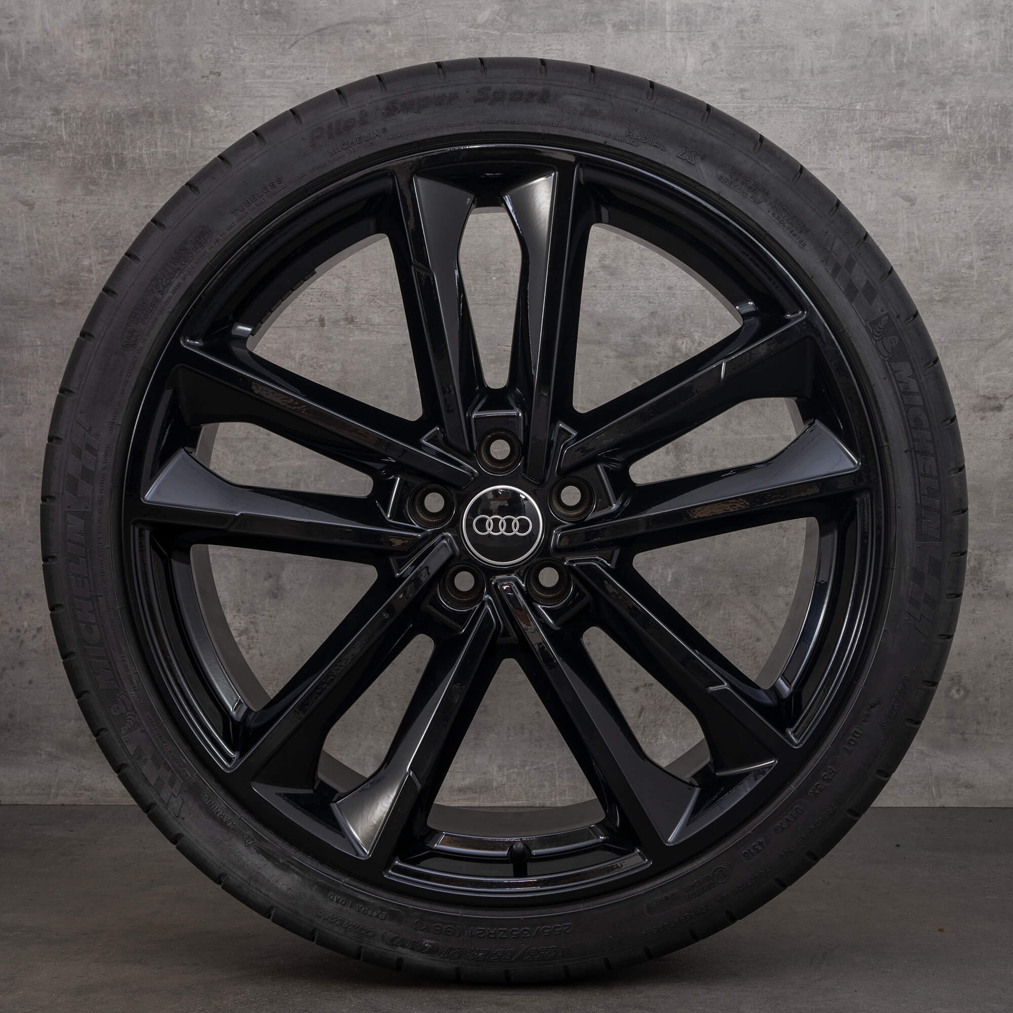 Audi Sport 21 inch rims A6 S6 4K C8 summer tires wheels 4K0601025AF