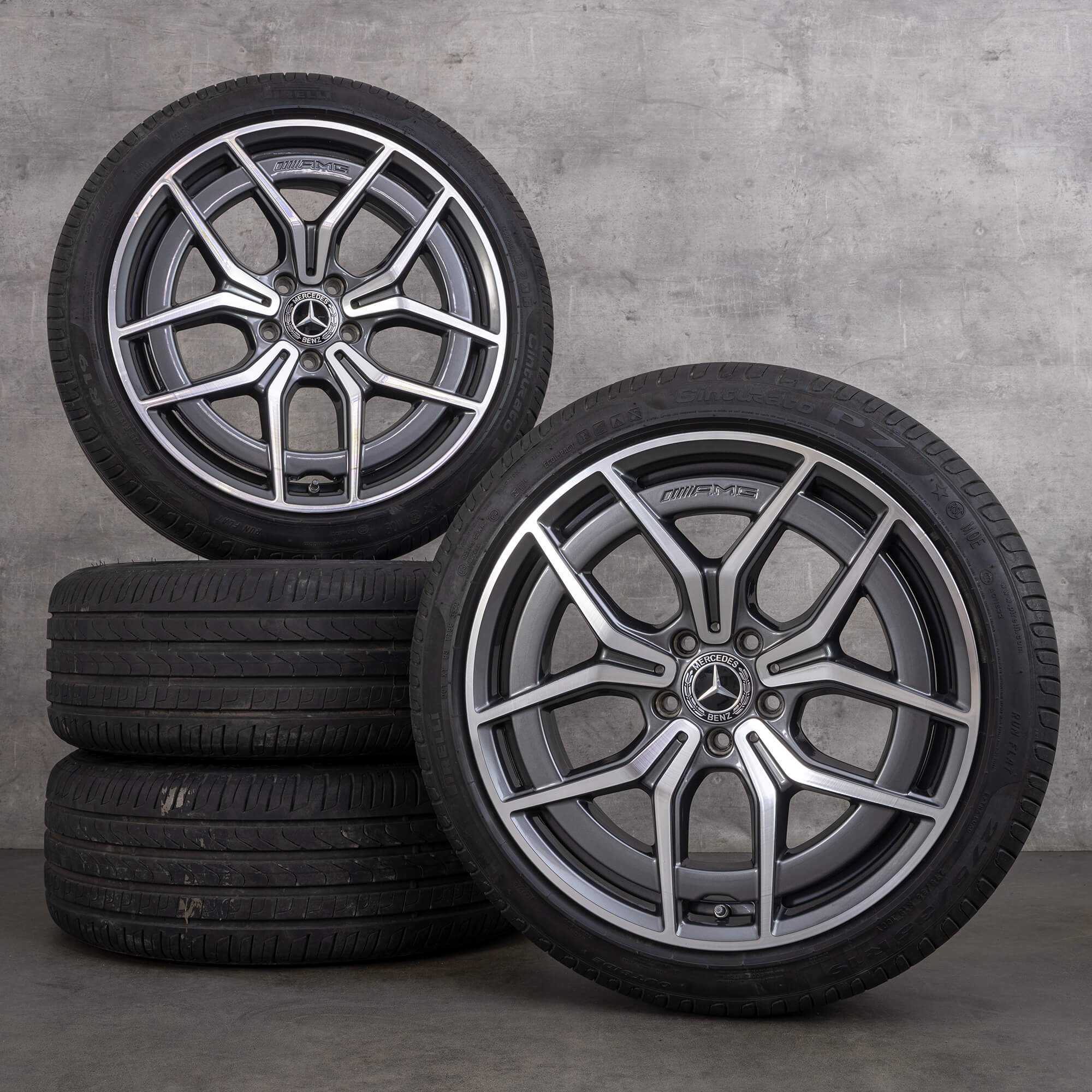 AMG Mercedes Benz E-Class W213 S213 C238 A238 summer wheels 19 inch rims