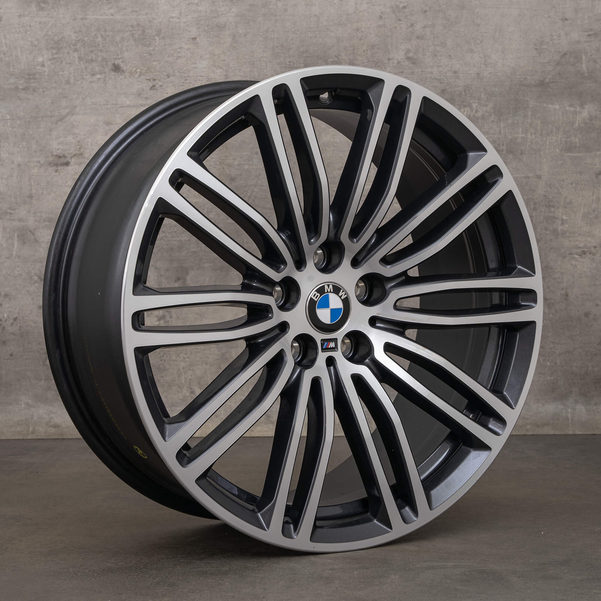 BMW 5 Serie G30 G31 19 inch velg styling 664 M 7855083 aluminium VA orbitgrijs